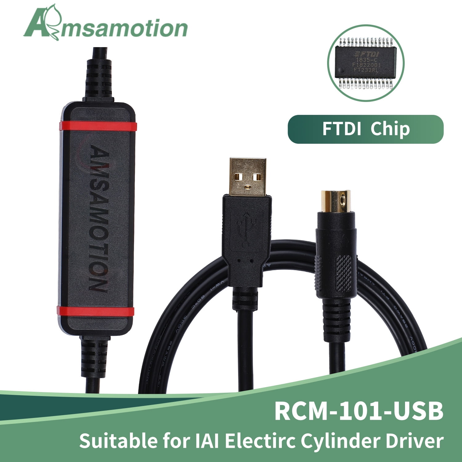 RCM-101-USB Programming Cable Suitable IAI Electirc Cylinder Driver ...