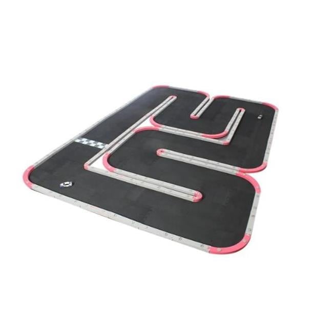 RCP Tracks Motorized Slot Car Sets, 12 x 12 in. 30 cm Z Mini-96 Race ...