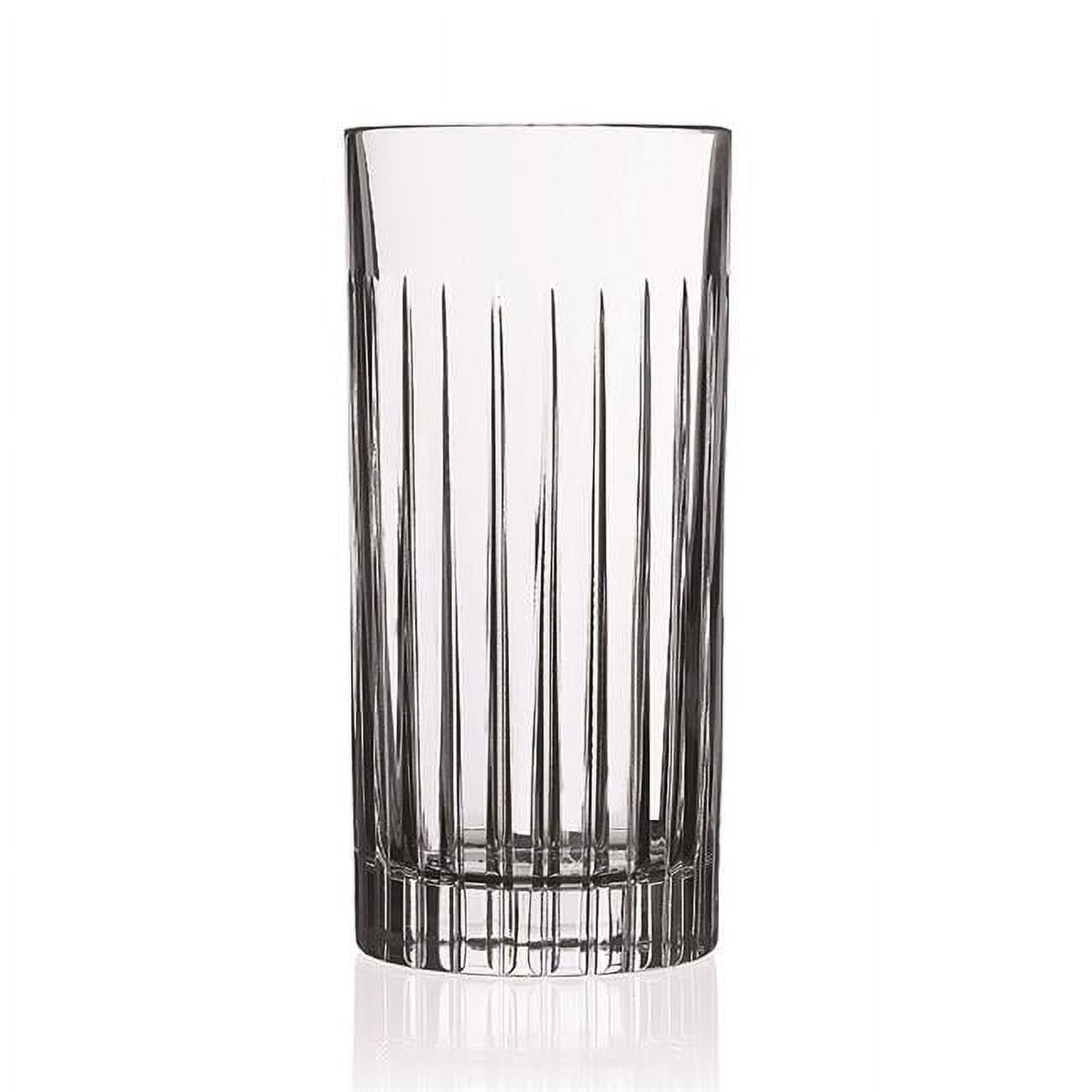 SharpTools RCR Timeless HighBall Glasses, Crystal, 15 oz, Modern ...