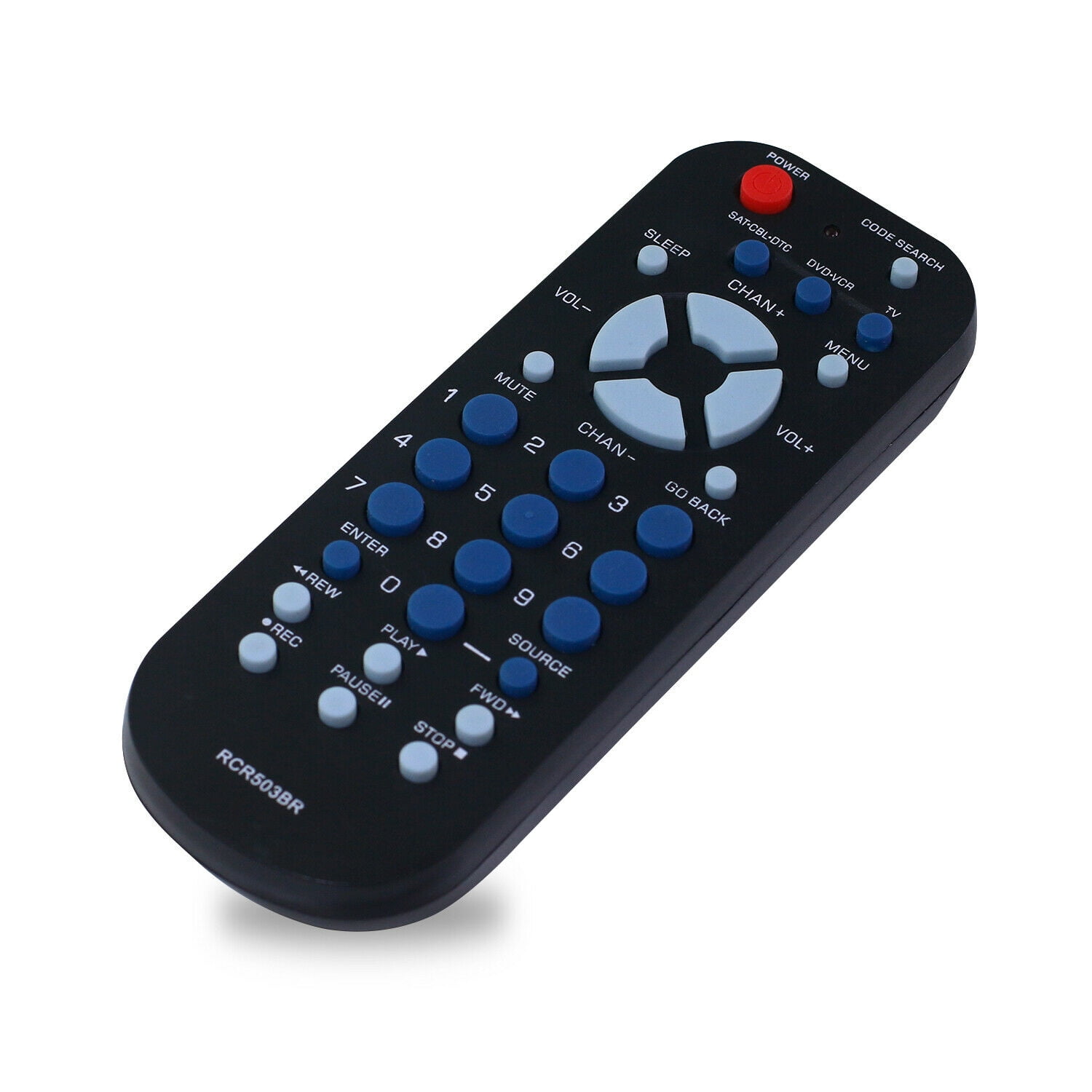 RCR503BR Remote Control for TV VCR DVD Satellite Receiver Cable Box sub ...
