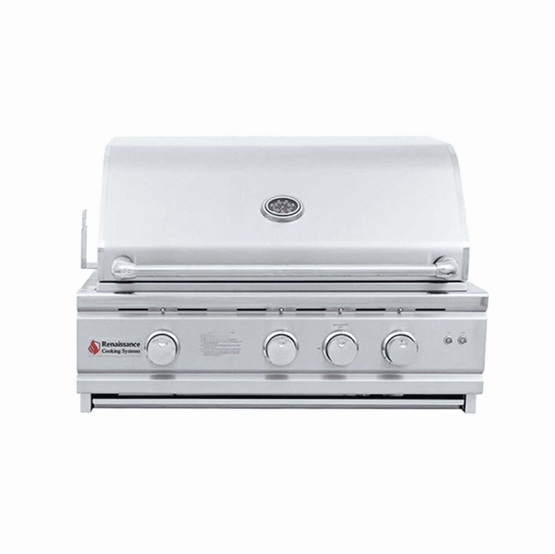 RCS Cutlass Pro 30 Inch Built-In Natural Gas Grill - RON30B - Walmart.com