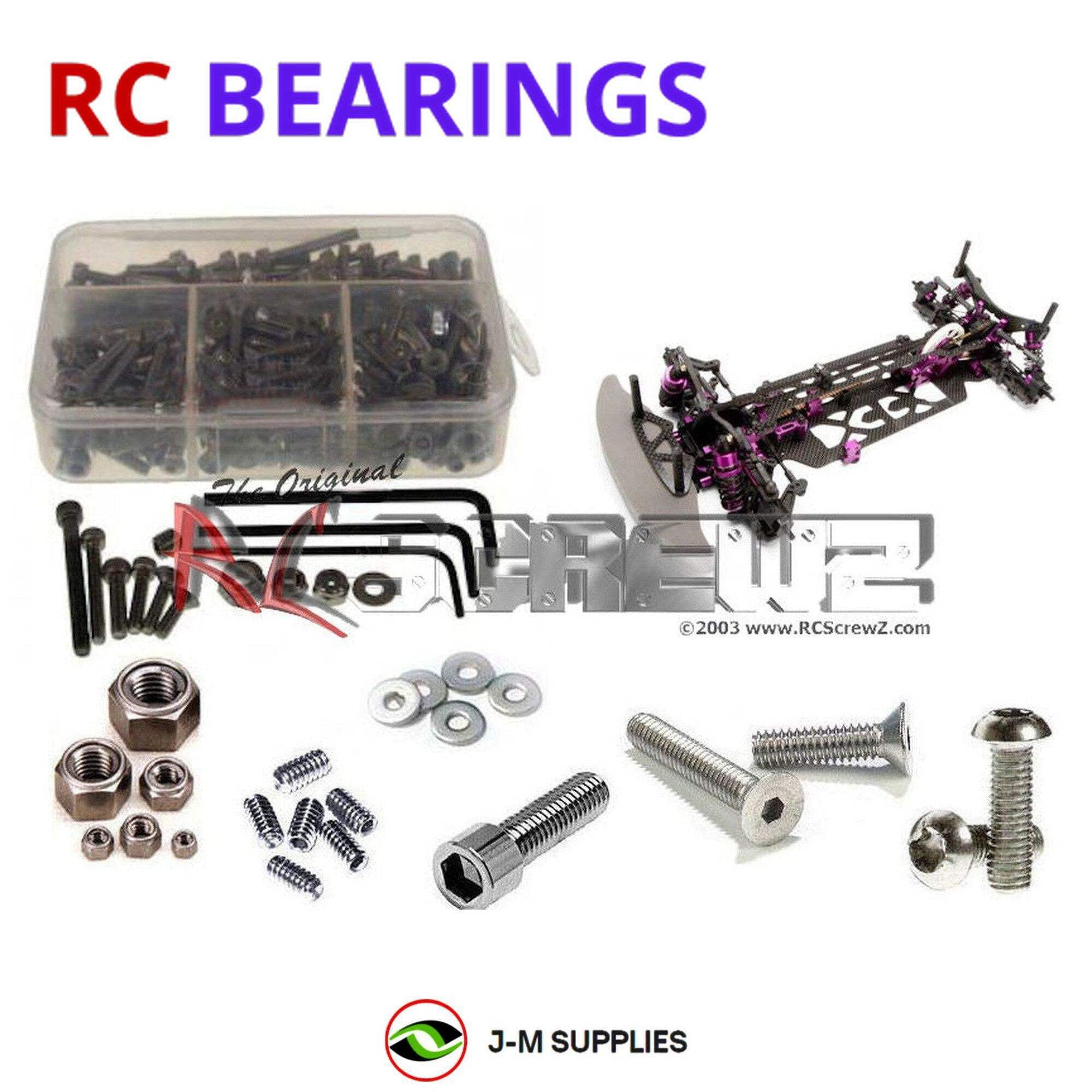 RCScrewZ Metal Shielded Bearing Kit hot025b for HotBodies TCXX Touring ...
