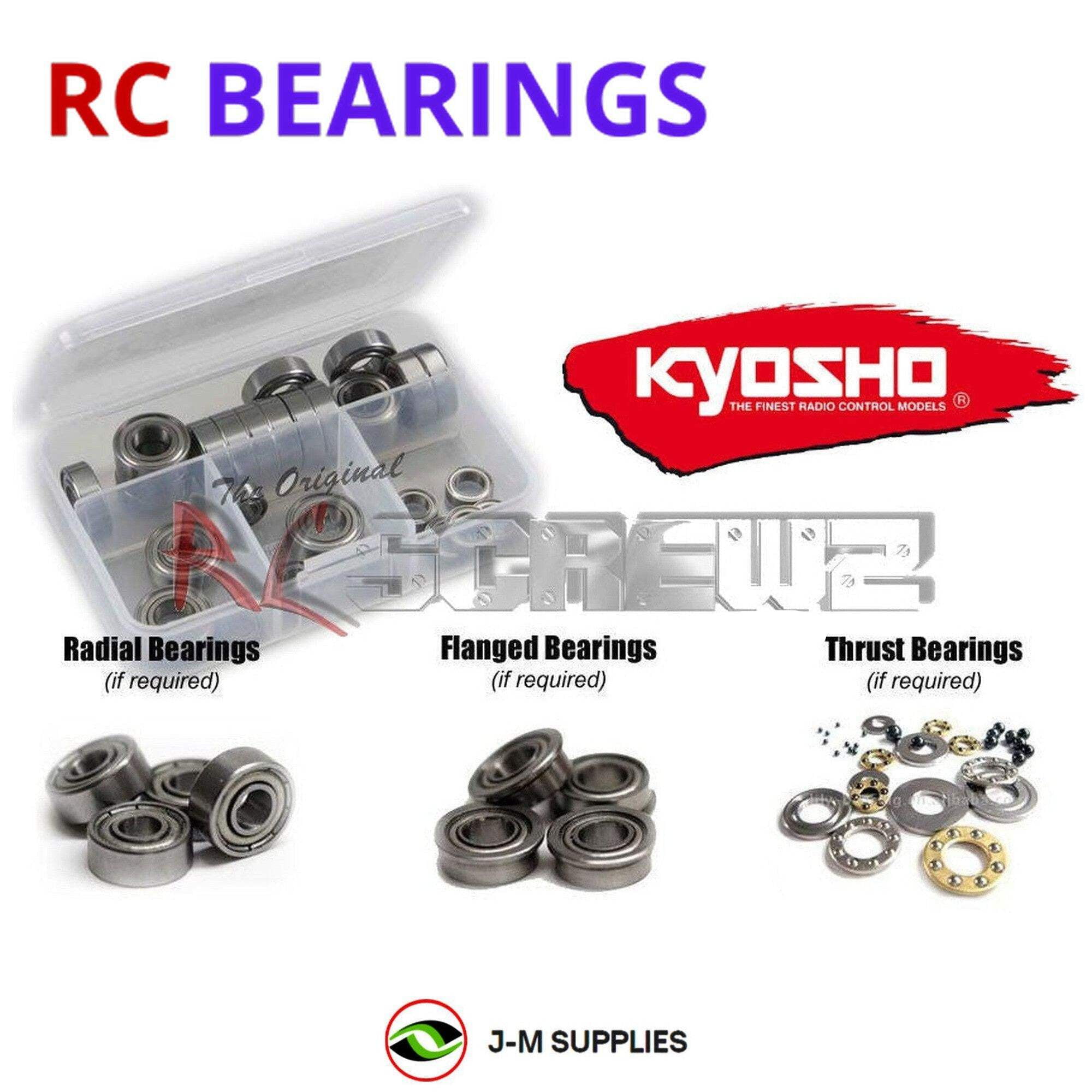 RCScrewZ Metal Shielded Bearing Kit kyo187b for Kyosho Pro-X/XRT #30332/34 RC Car | SET ...