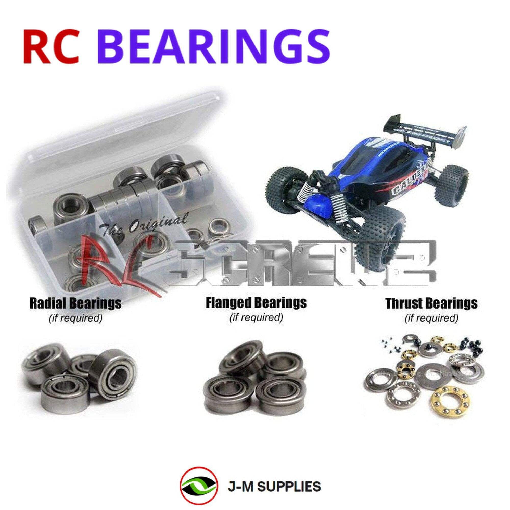 RCScrewZ Metal Shielded Bearing Kit rcr026b for RedCat Racing Caldera ...