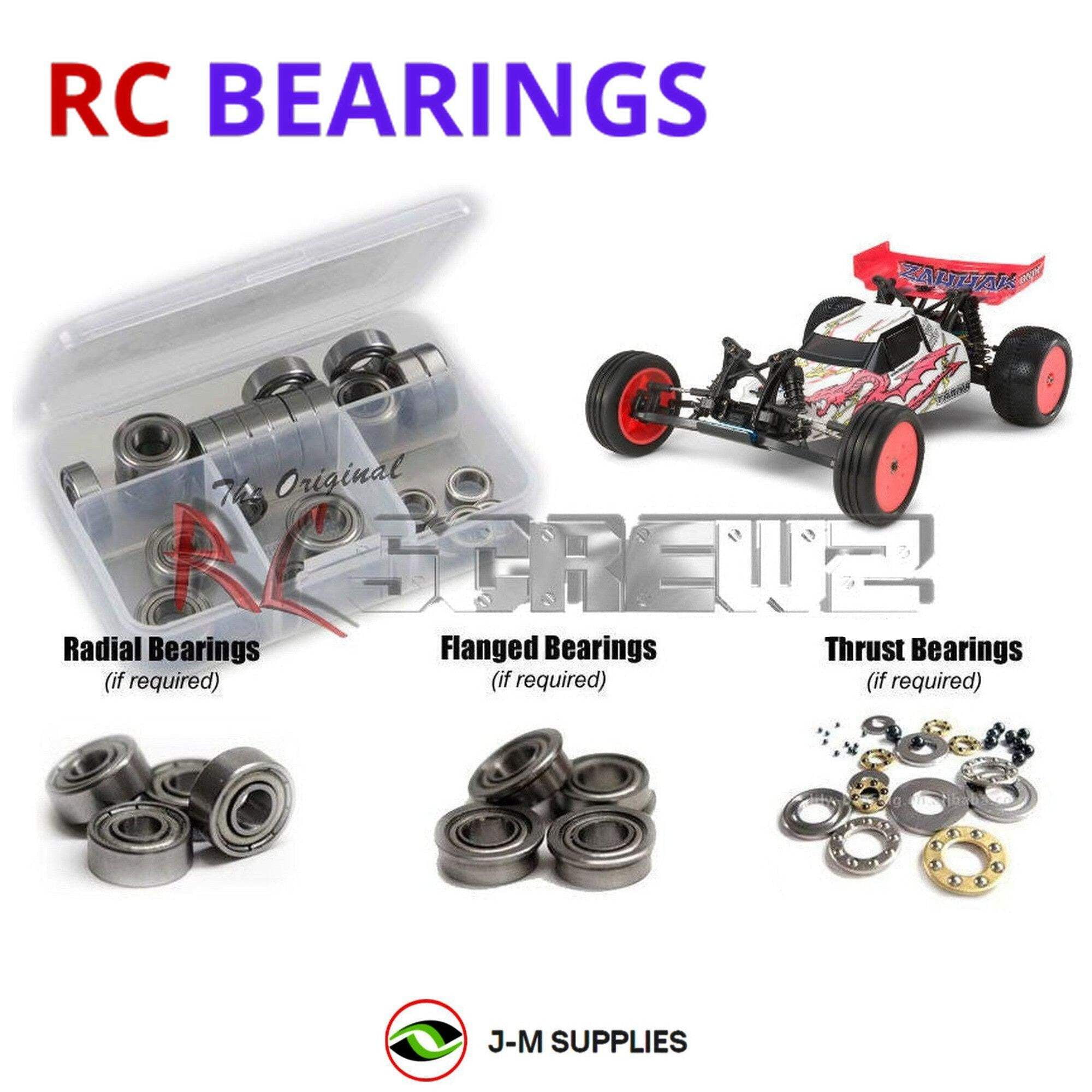 RCScrewZ Metal Shielded Bearing Kit tam203b for Tamiya DN-01 Chassis ...