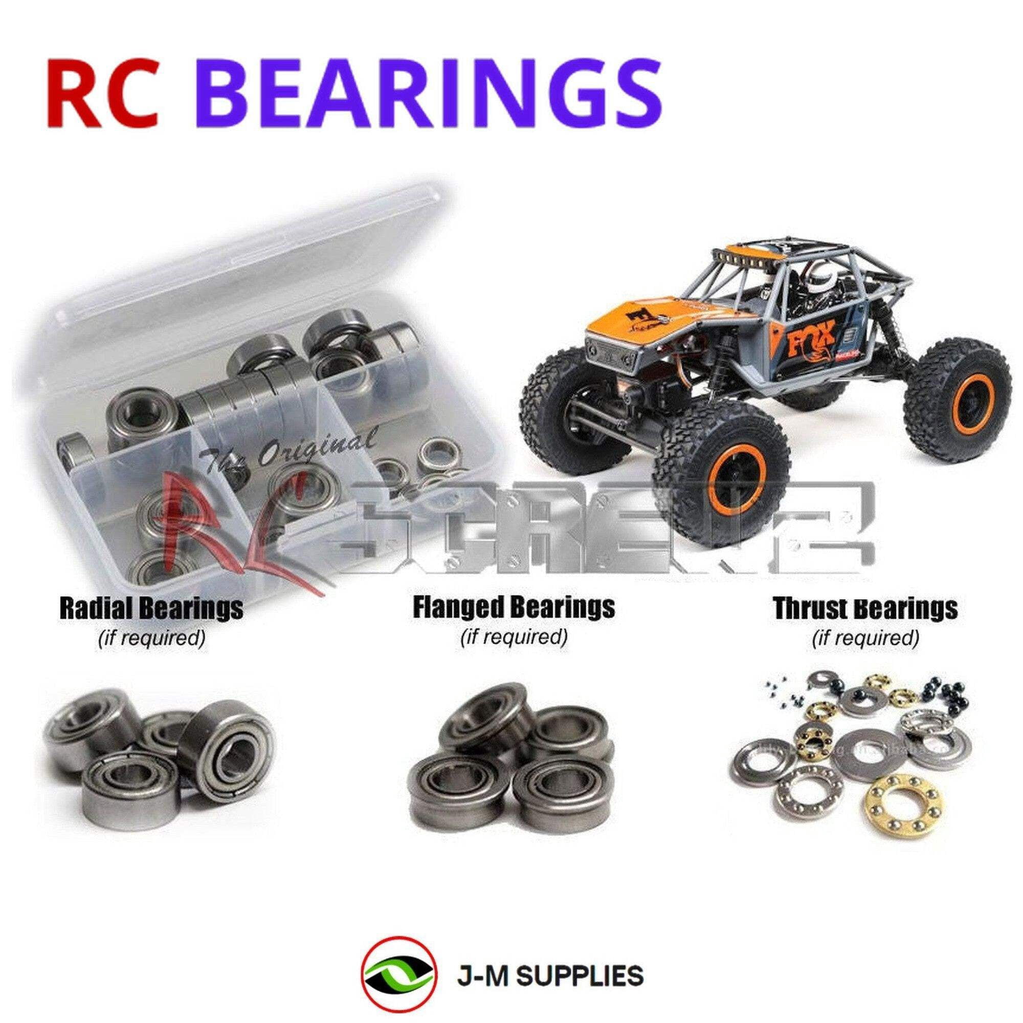 RCScrewZ Metal Shielded Bearings axi043b for Axial 1/18 UTB18 Capra 4WD ...