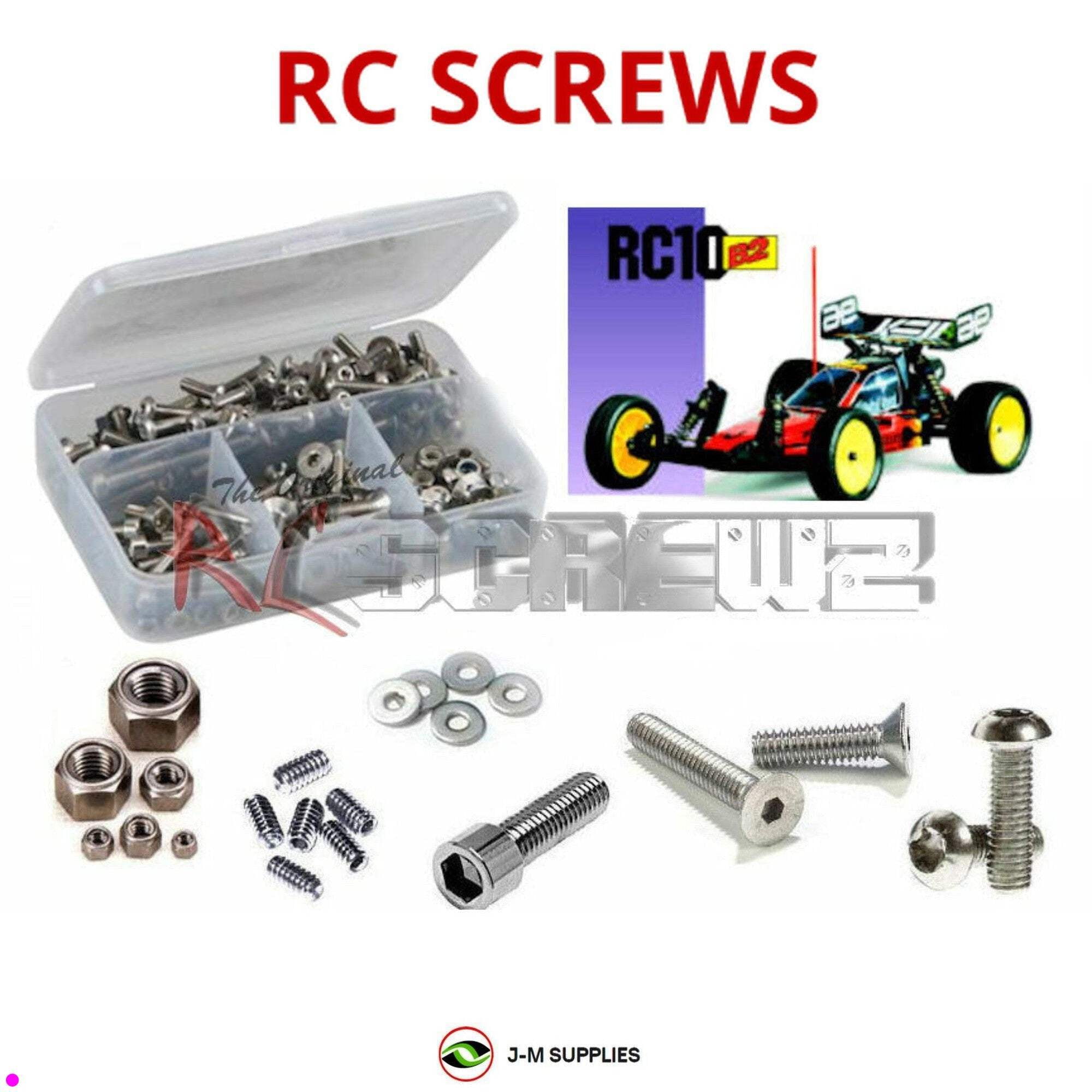 RCScrewZ Metric Stainless Screw Kit ass009m for Team Associated RC10 B2 ...