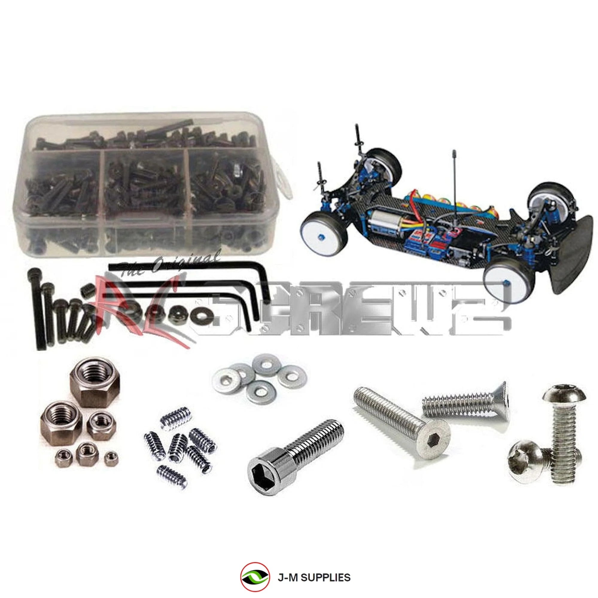 RCScrewZ Metric Stainless Screw Kit ass021m for Associated TC4 Factory ...
