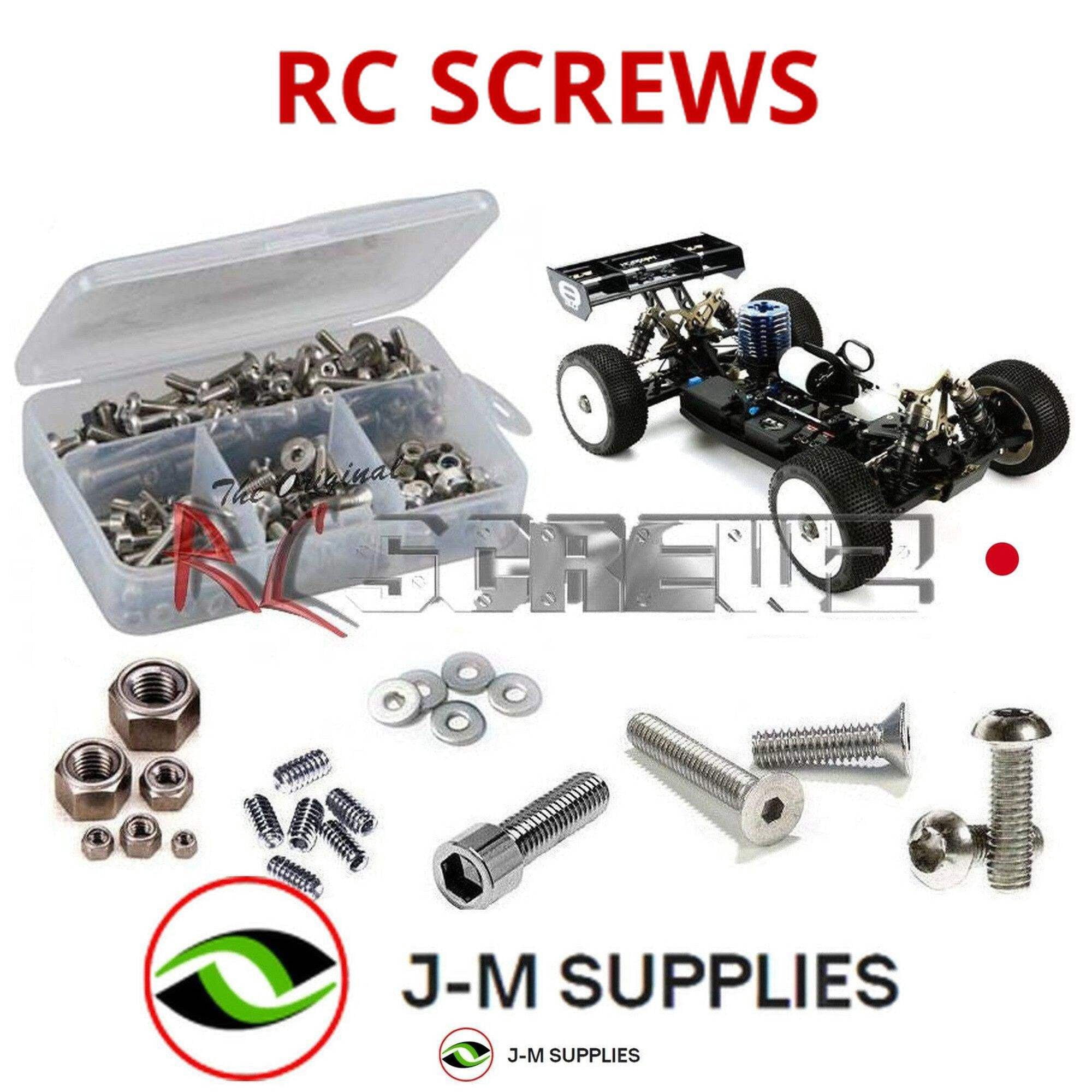 RCScrewZ Metric Stainless Screw Kit los069m for Team Losi 8ight 3.0 ...