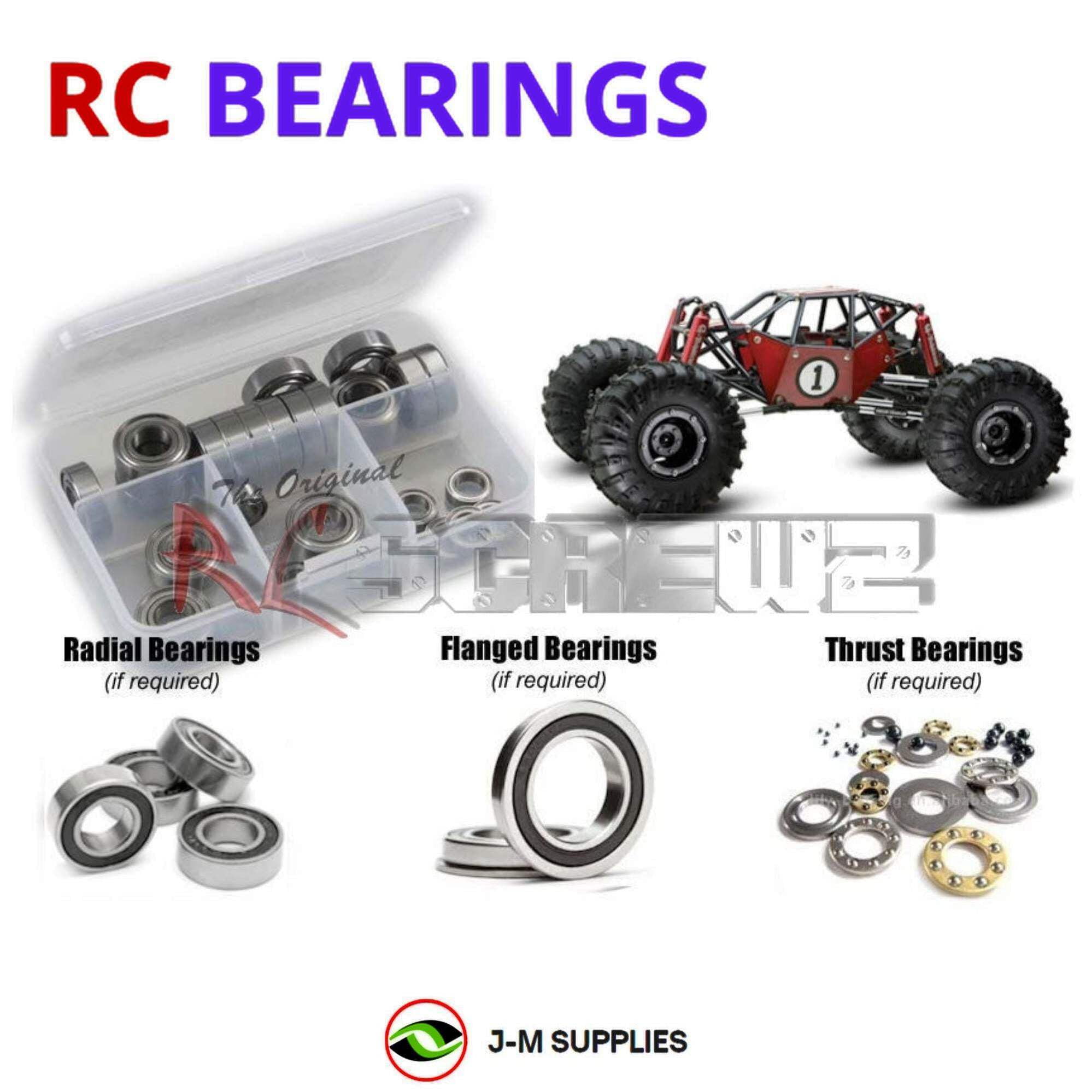 RCScrewZ Rubber Shielded Bearing Kit gma001r for GMade R1 Crawler ...