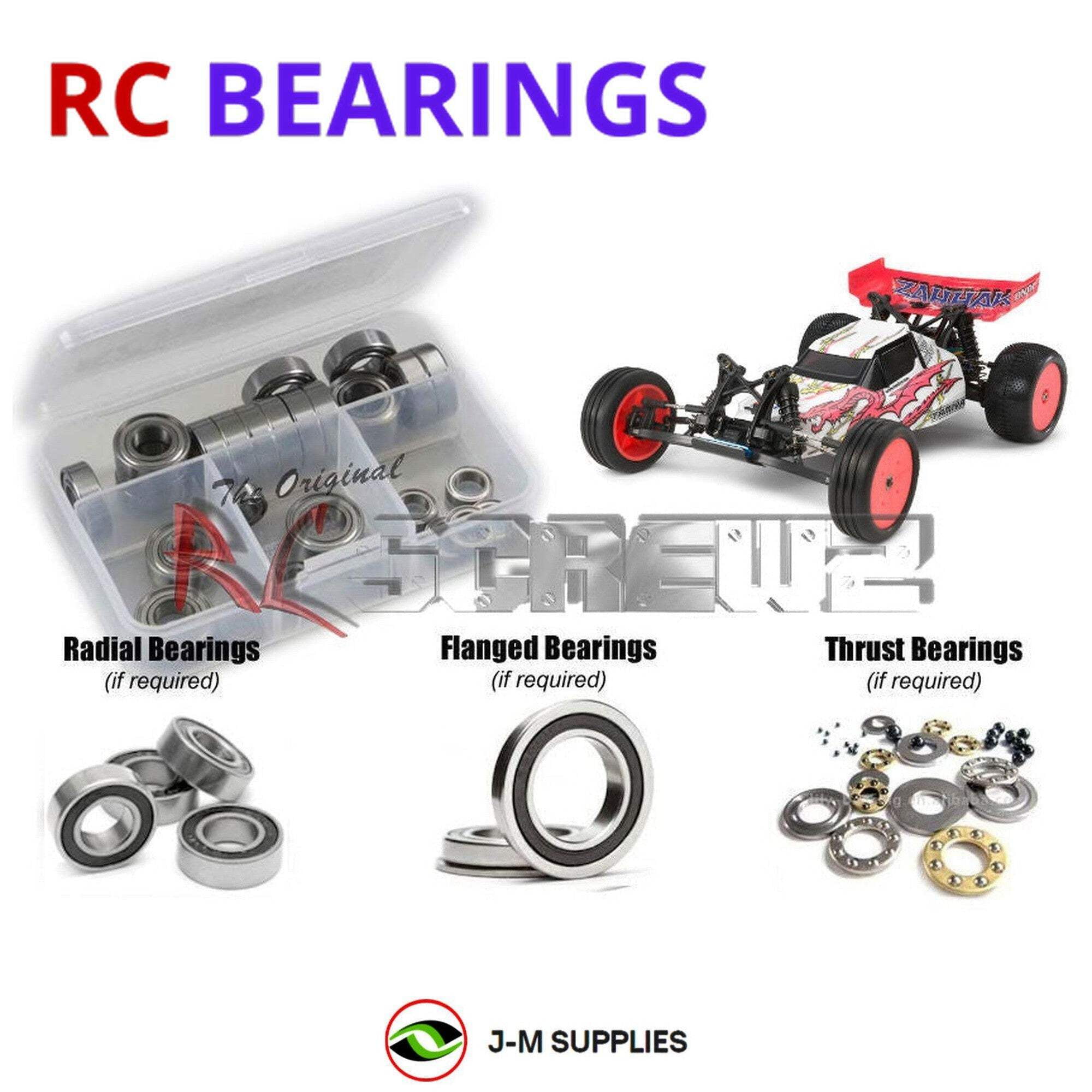RCScrewZ Rubber Shielded Bearing Kit tam203r for Tamiya DN-01 Chassis ...