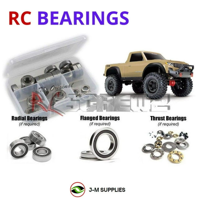 RCScrewZ Rubber Shielded Bearing Kit for Traxxas TRX-4 Sport - Walmart ...
