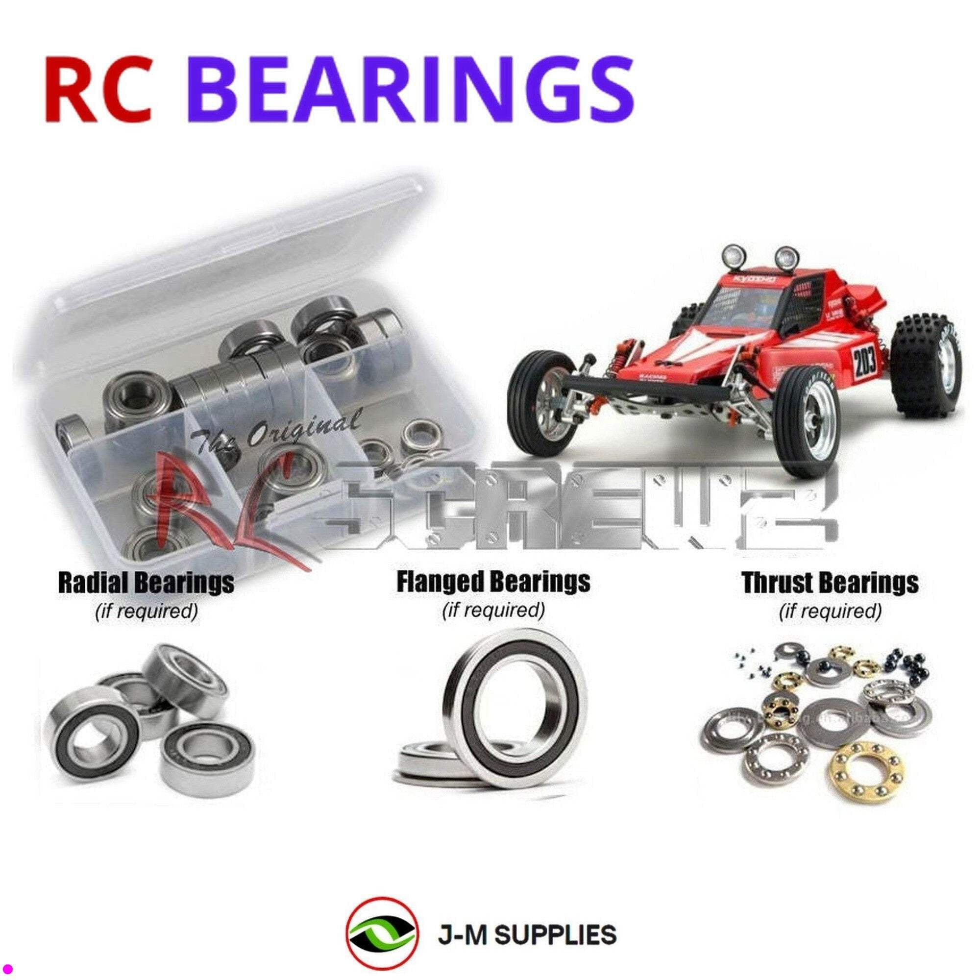 RCScrewZ Rubber Shielded Bearings kyo152r for Kyosho Tomahawk 2WD ...