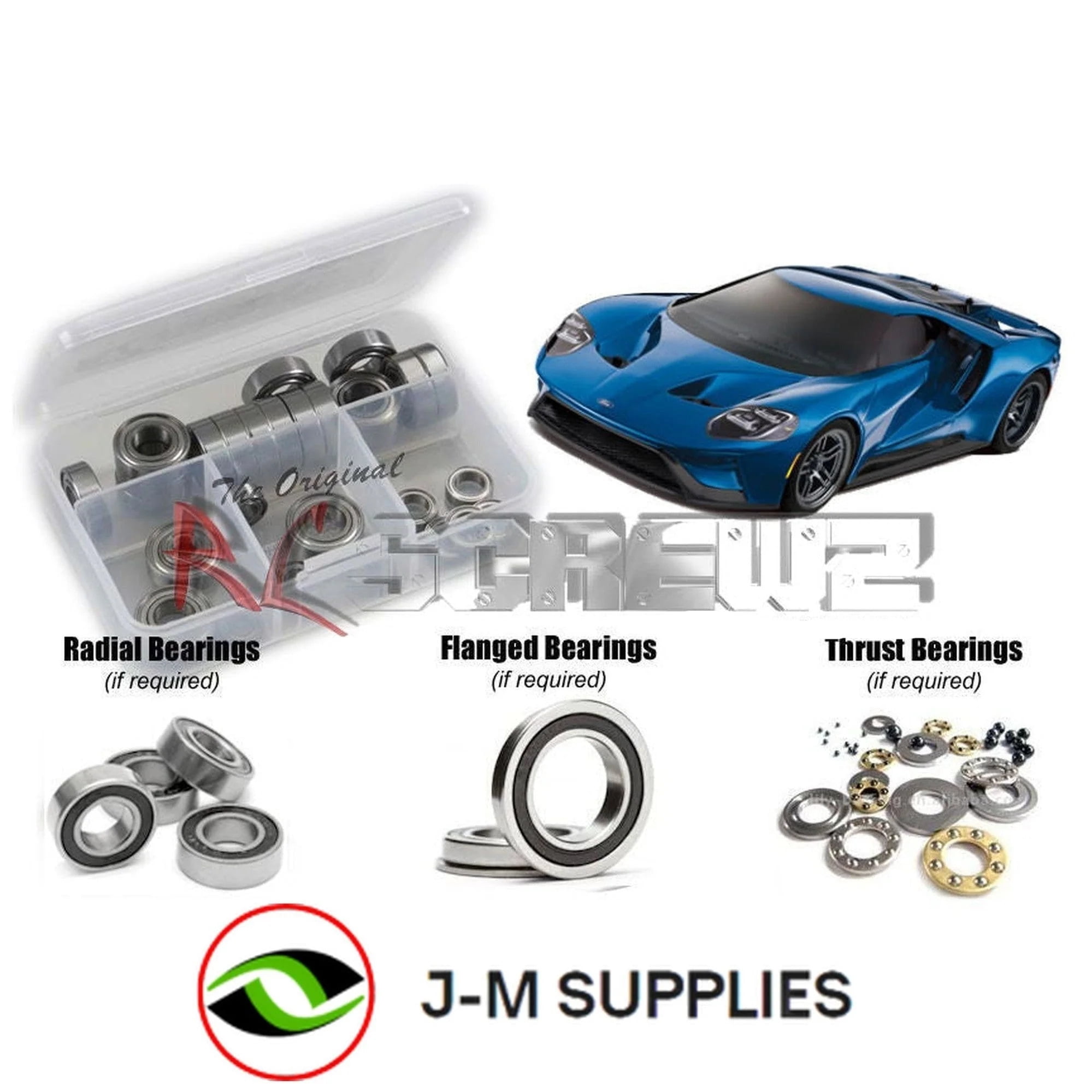 RCScrewZ Rubber Shielded Bearings tra080r for Traxxas 4-Tec 2.0 AWD ...