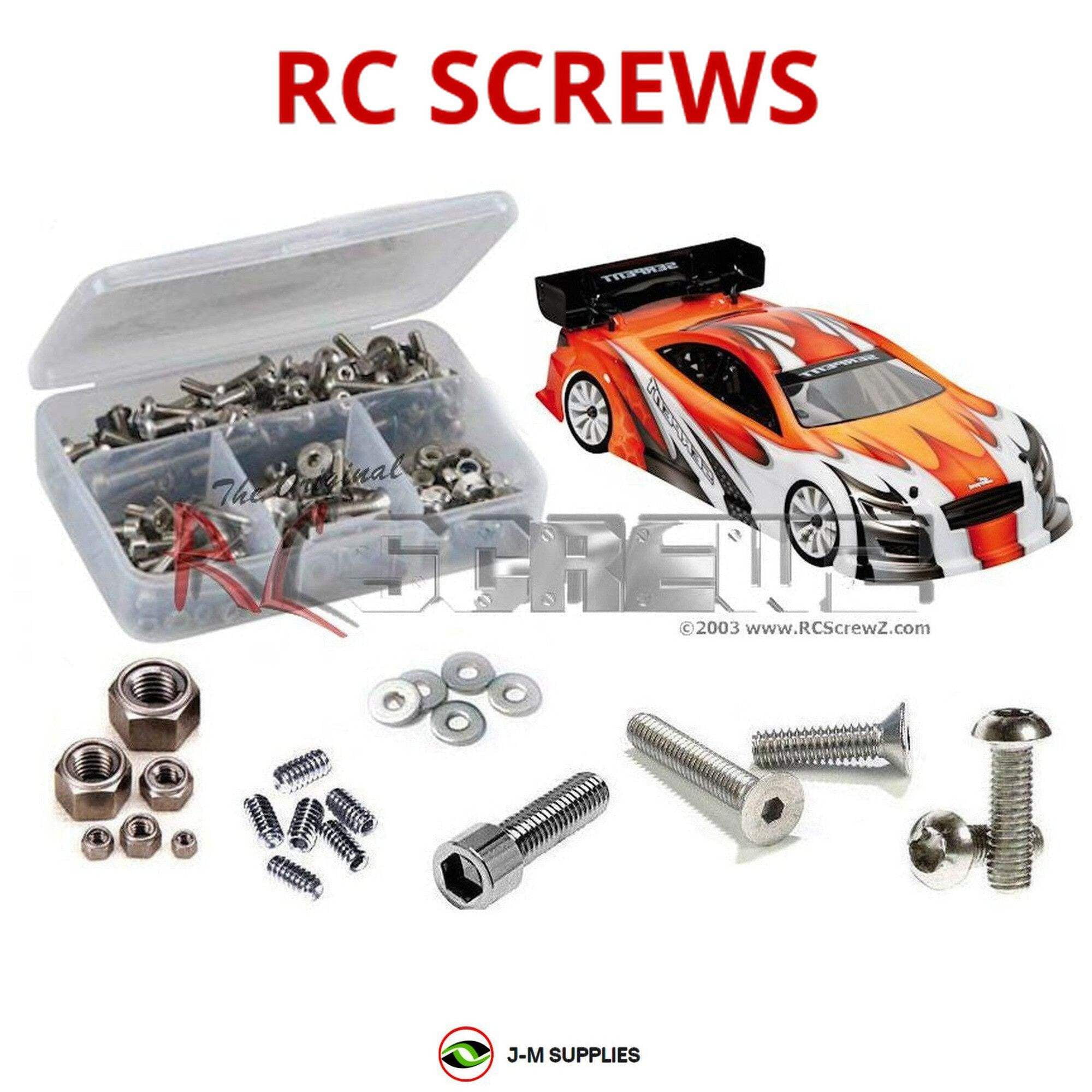 RCScrewZ Stainless Screw K ser040 for Serpent Natrix 748 TQ / WC Nitro ...
