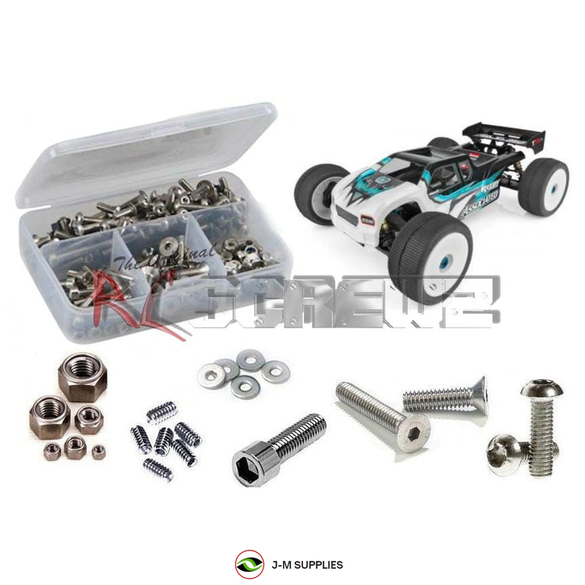 RCScrewZ Stainless Steel Screw Kit asc113 for Team Associated RC8T3.2e ...
