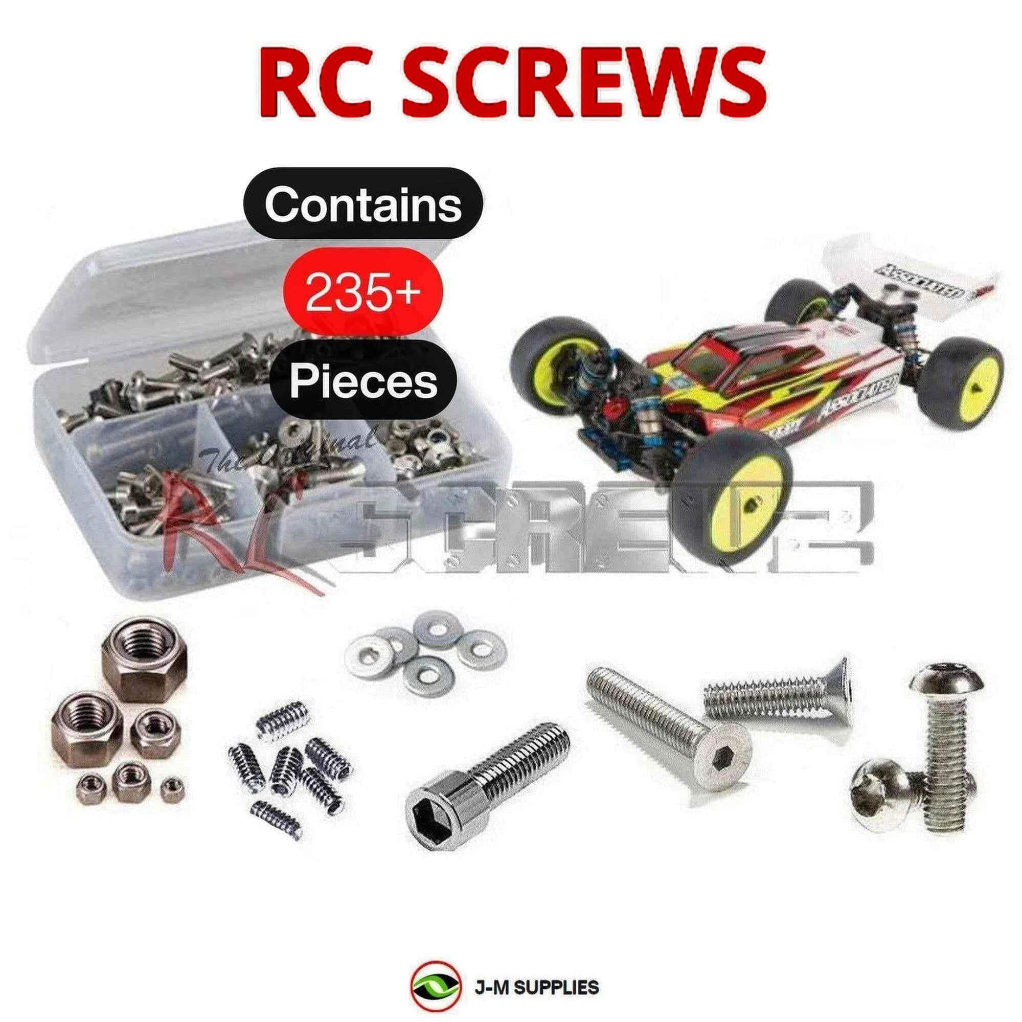 RCScrewZ Stainless Screw Kit asc123 for Associated RC10B74.2D 1/10 4WD Electric Buggy (#90037 ...