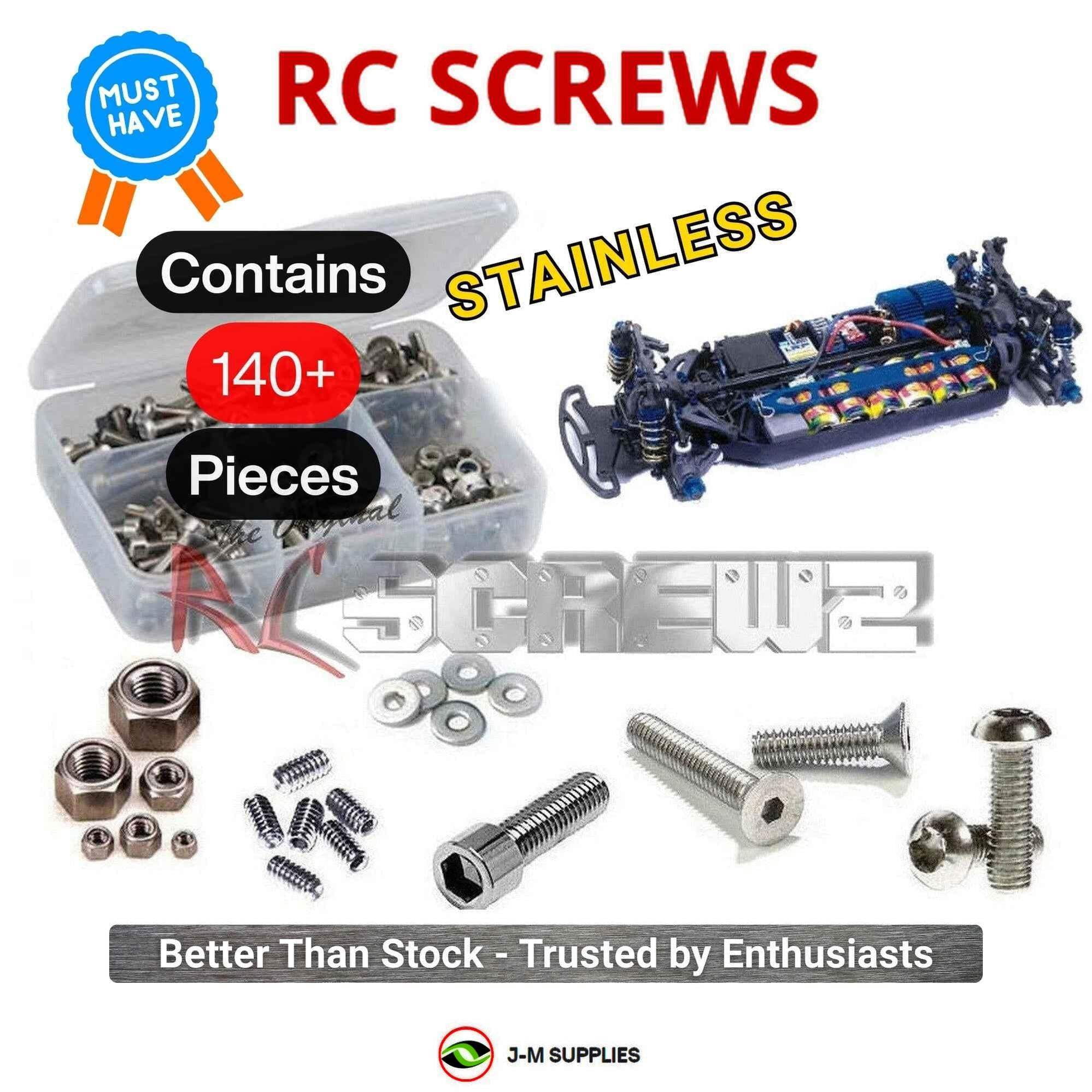 RCScrewZ Stainless Screw Kit ass001 for Associated TC3 RTR/Factory 1 ...