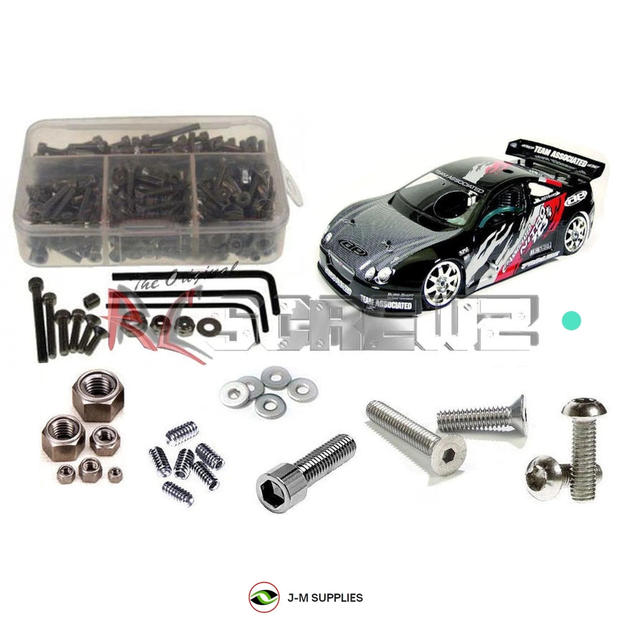 RCScrewZ Stainless Screw Kit ass002 for Team Associated Nitro TC3 RTR ...