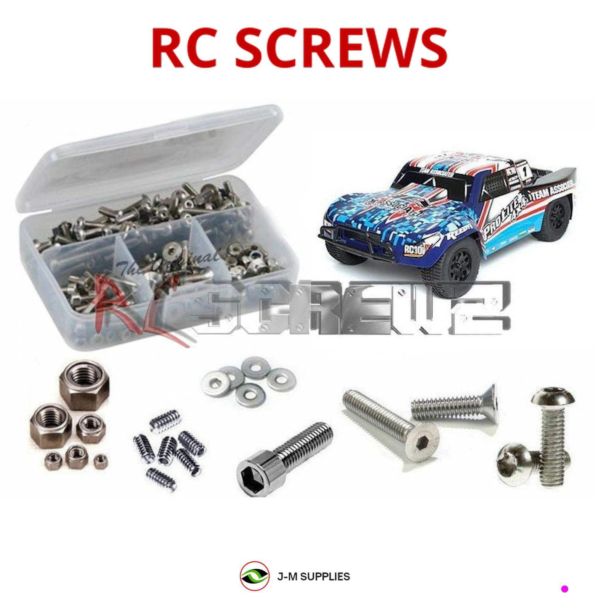 RCScrewZ Stainless Screw Kit ass053 for Team Associated ProLite 4x4 1/ ...