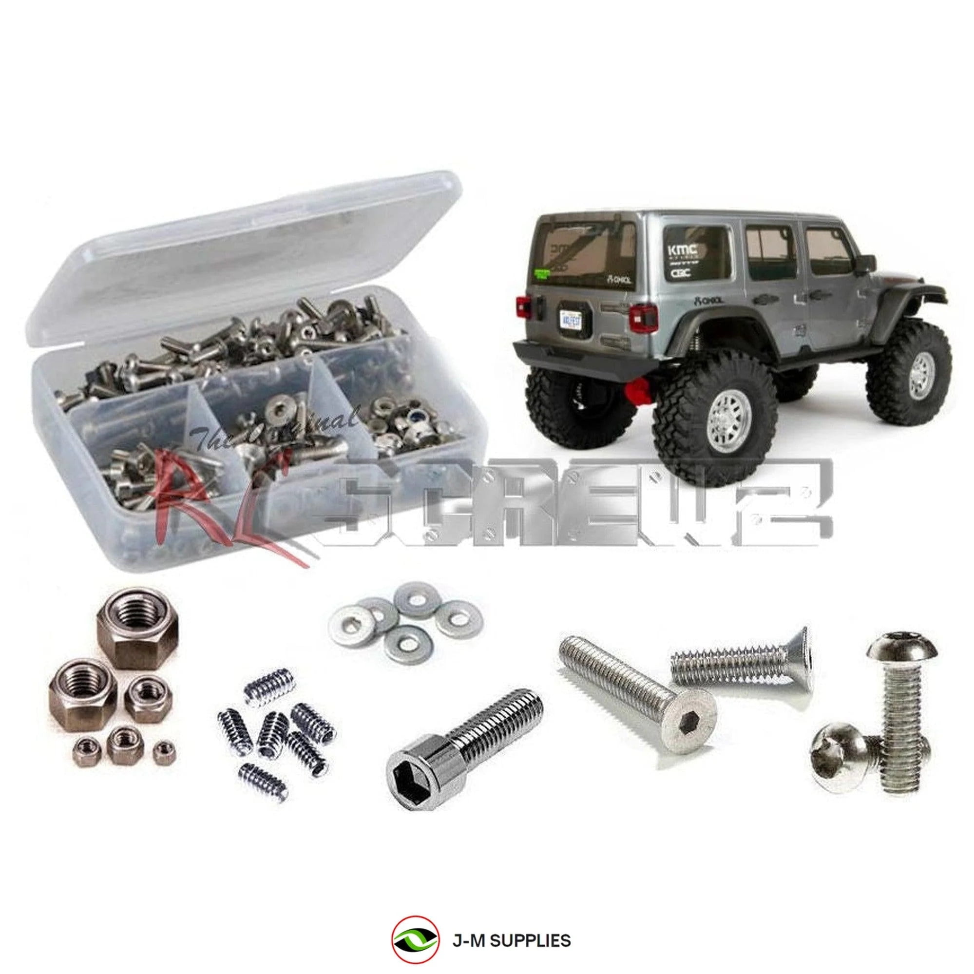 RCScrewZ Stainless Screw Kit axi034 for Axial SCX10 III Jeep Wrangler ...