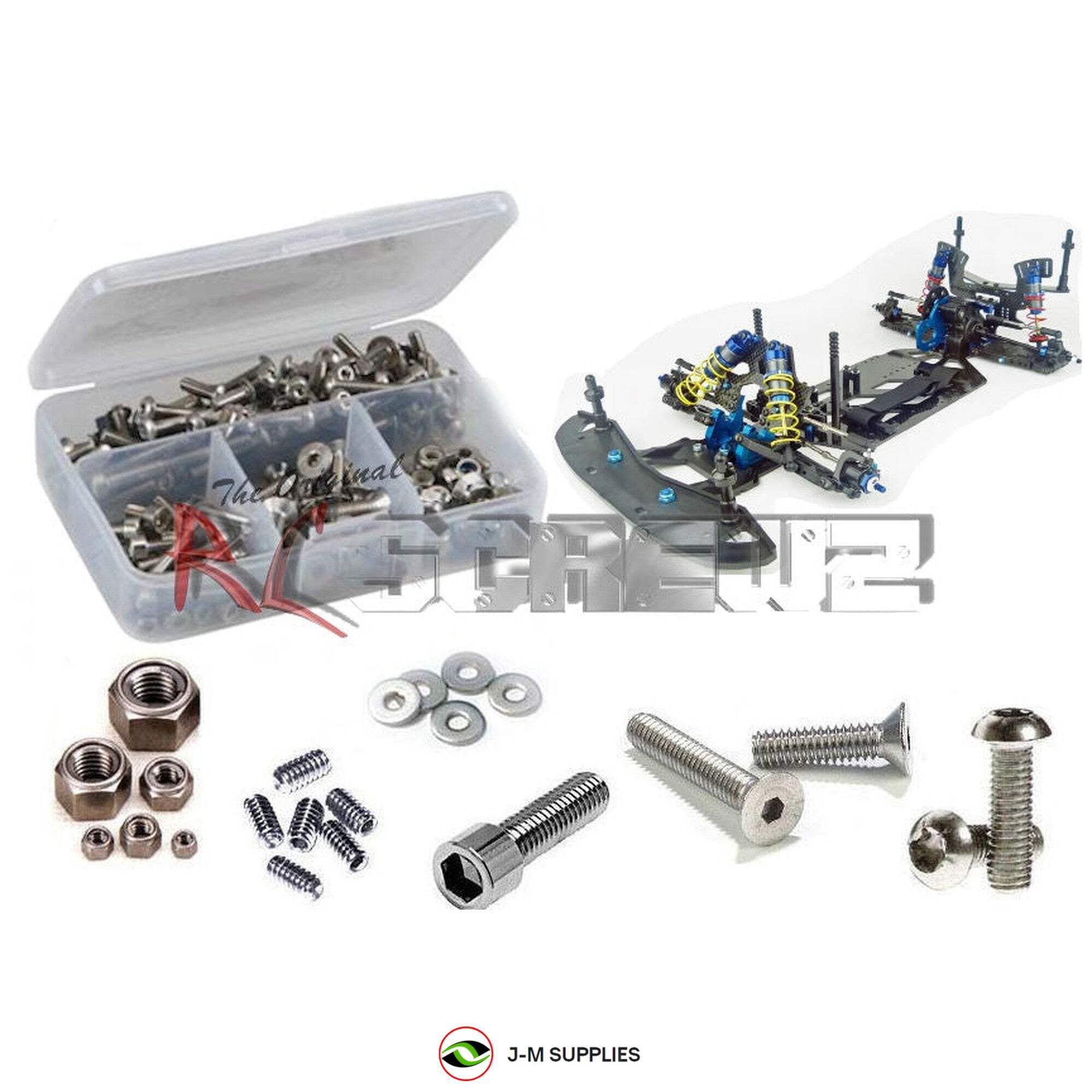 RCScrewZ Stainless Screw Kit cus017 for Custom Works Rocket 5 (#0716 ...