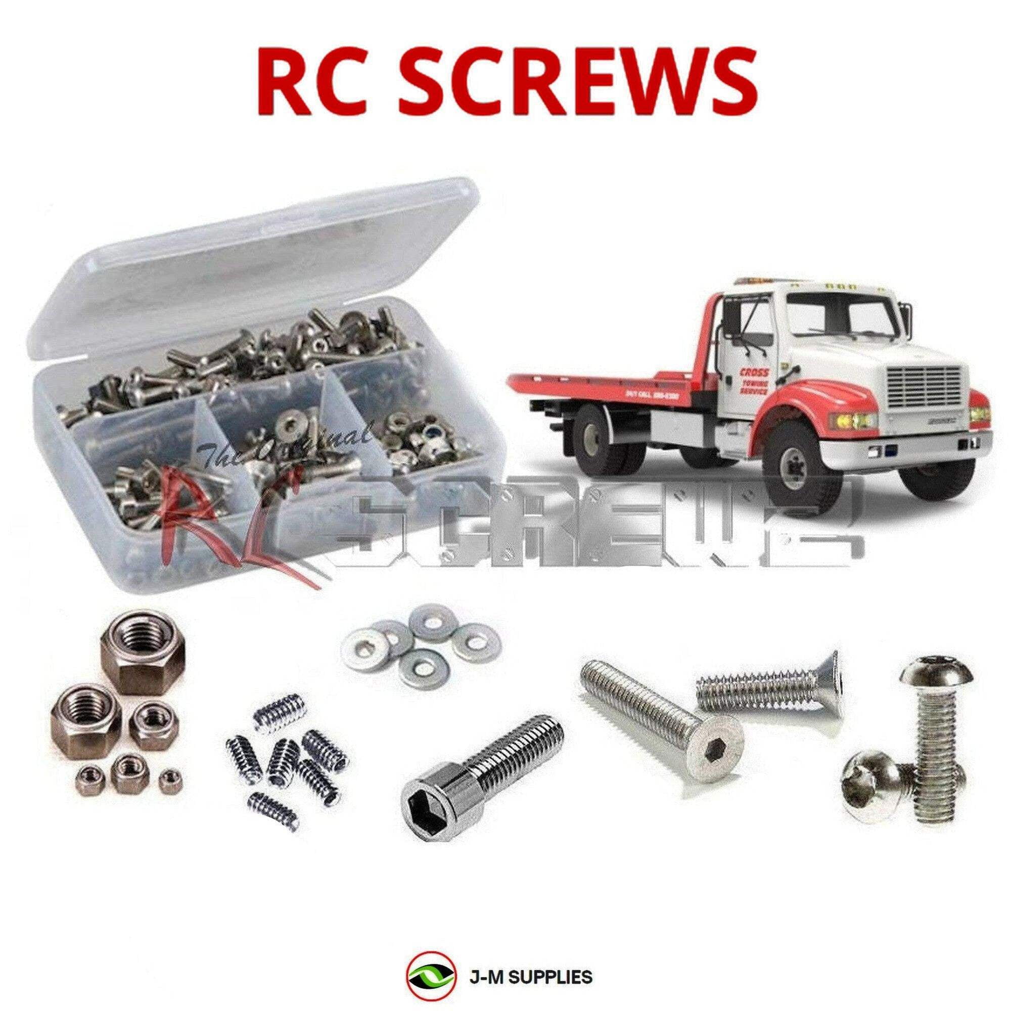 RCScrewZ Stainless Screw Kit czr004 for CrossRC WT-4 Roll Back Wrecker ...
