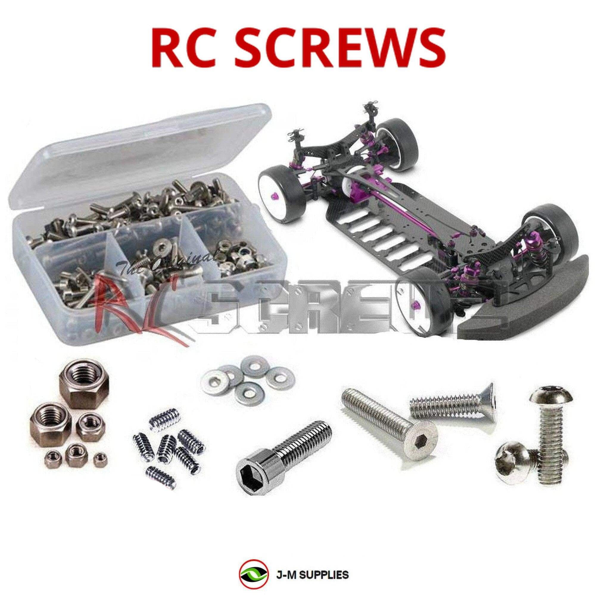 RCScrewZ Stainless Screw Kit hpi011 for HPI RS4 Pro 4 / Hara 1/10th ...