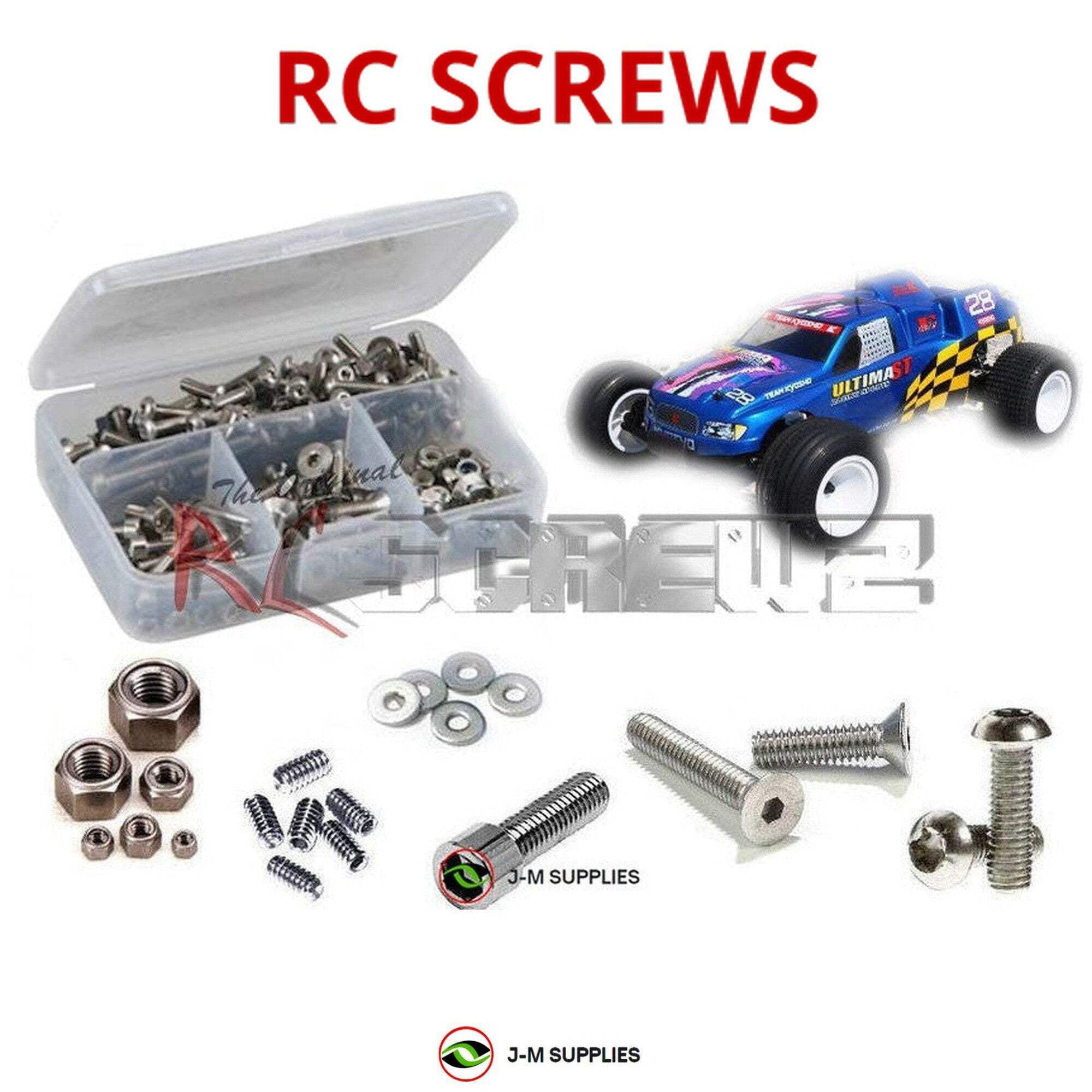 RCScrewZ Stainless Screw Kit kyo016 for Kyosho Ultima ST Sports GP ...