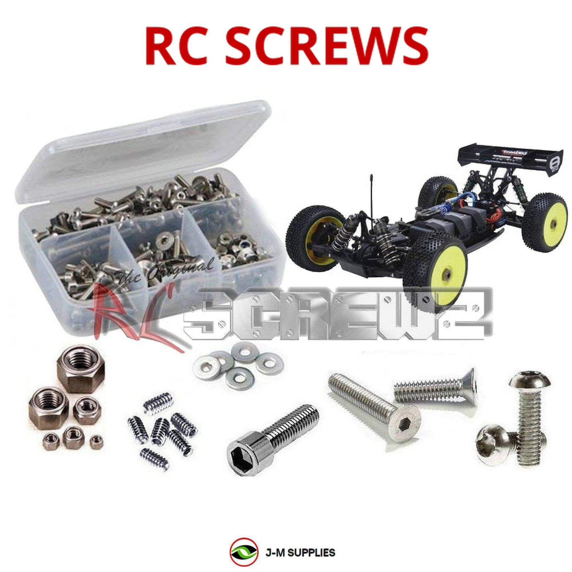 RCScrewZ Stainless Screw Kit los060 for Team Losi 8ight-E 2.0 1/8 4WD ...
