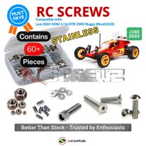 RCScrewZ Stainless Screw Kit los050 for Team Losi JRX2/Pro 1/10 Vintage ...