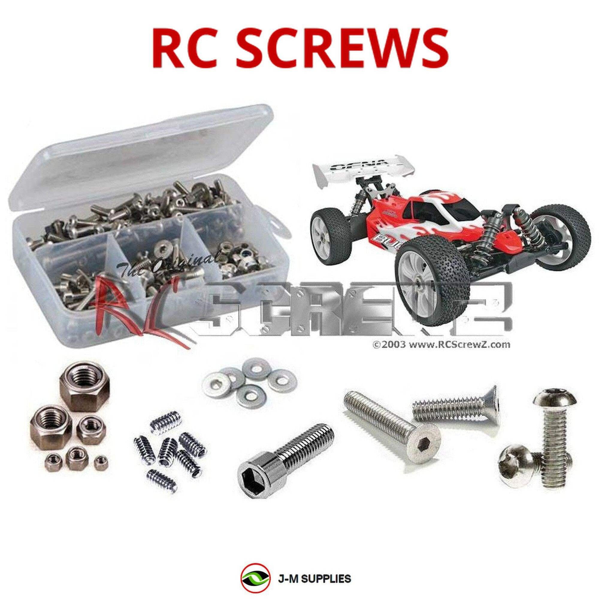 RCScrewZ Stainless Screw Kit ofn072 for Ofna Buggy 8e RTR/Pro RC Car ...
