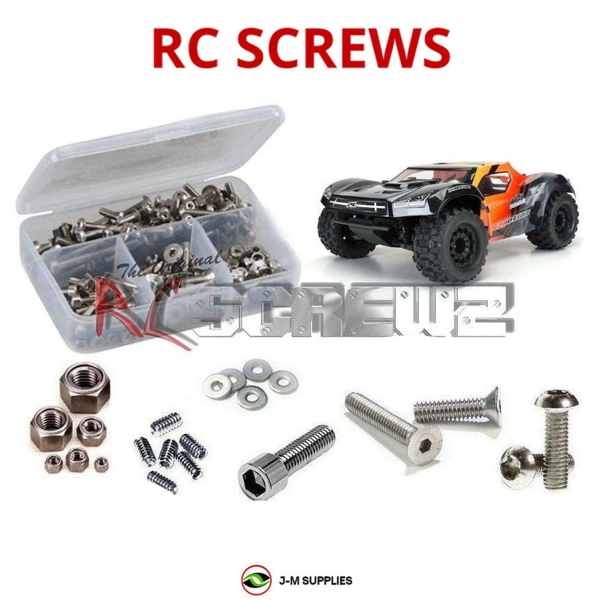 RCScrewZ Stainless Screw Kit prol005 for Proline PRO-Fusion SC 4x4 SCT ...