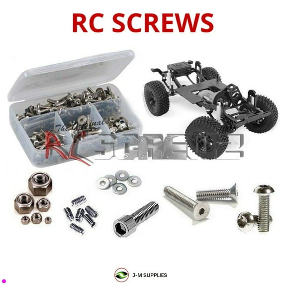 RCScrewZ Stainless Screw Kit rc4wd009 for RC4WD Trail Finder 2 4X4 ...