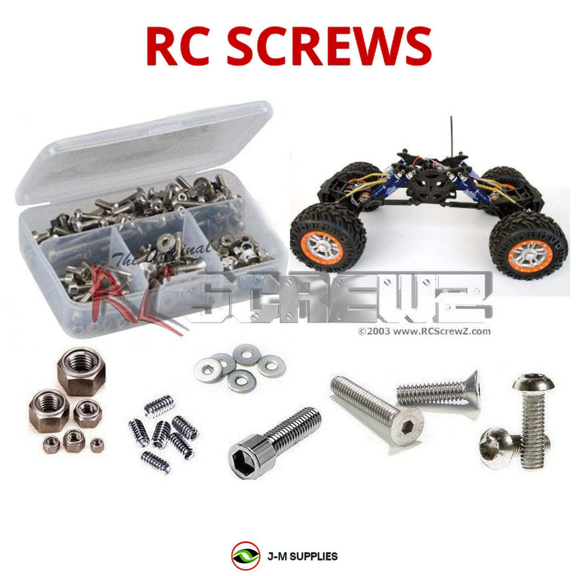 RCScrewZ Stainless Screw Kit rcr005 for RedCat Racing RockSlide Crawler ...