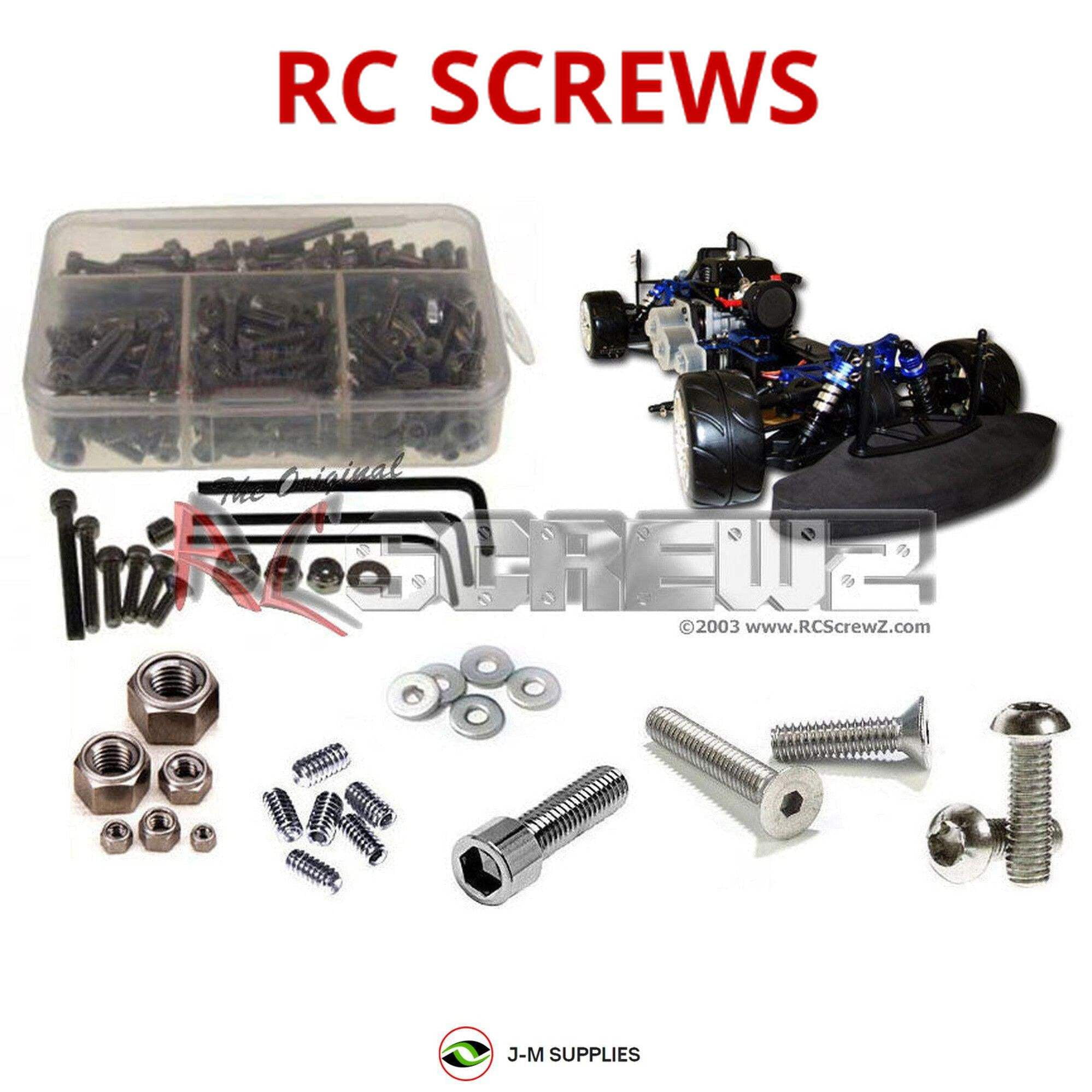 RCScrewZ Stainless Screw Kit rcr007 for RedCat Racing Rampage Rally 1/5 ...
