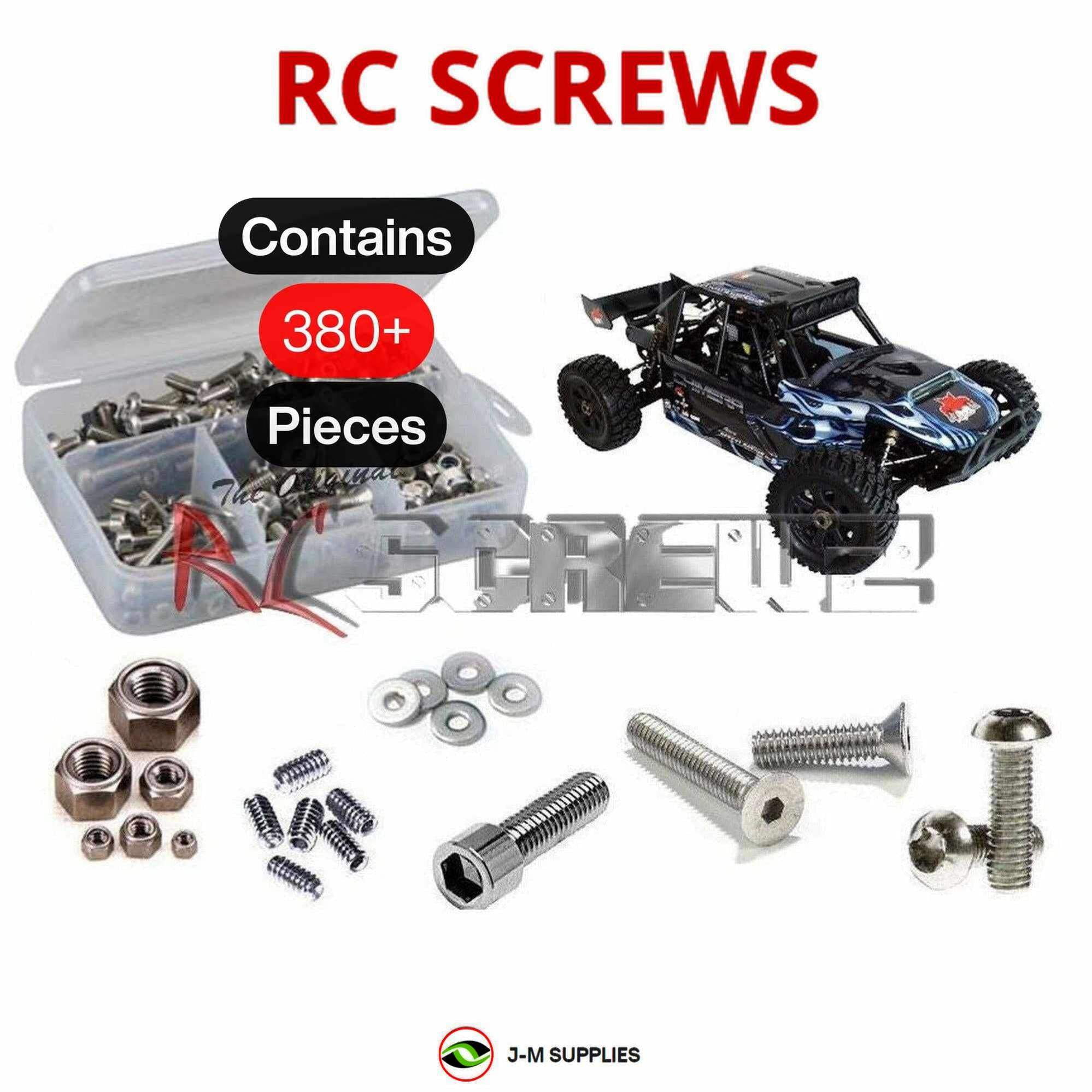 RCScrewZ Stainless Screw Kit rcr016 for RedCat Racing Chimera Sand Rail ...