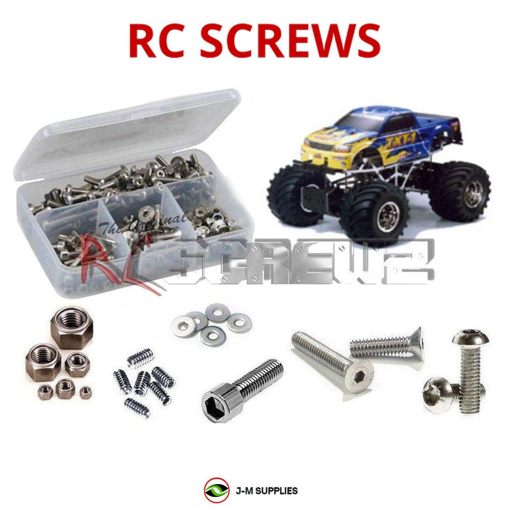 RCScrewZ Stainless Screw Kit tam011 for Tamiya TXT-1 Extreme Truck 1/10 ...