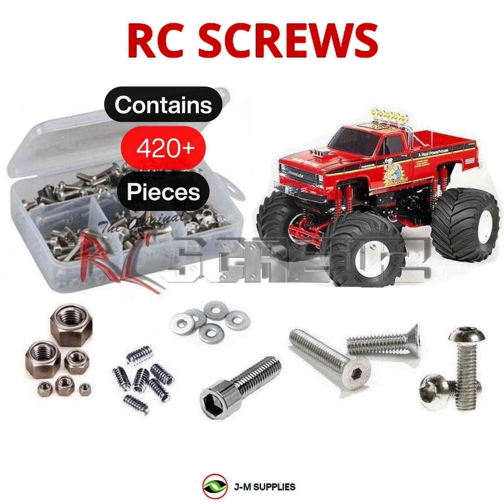 RCScrewZ Stainless Screw Kit tam016 for Tamiya Clod Buster Vintage ...