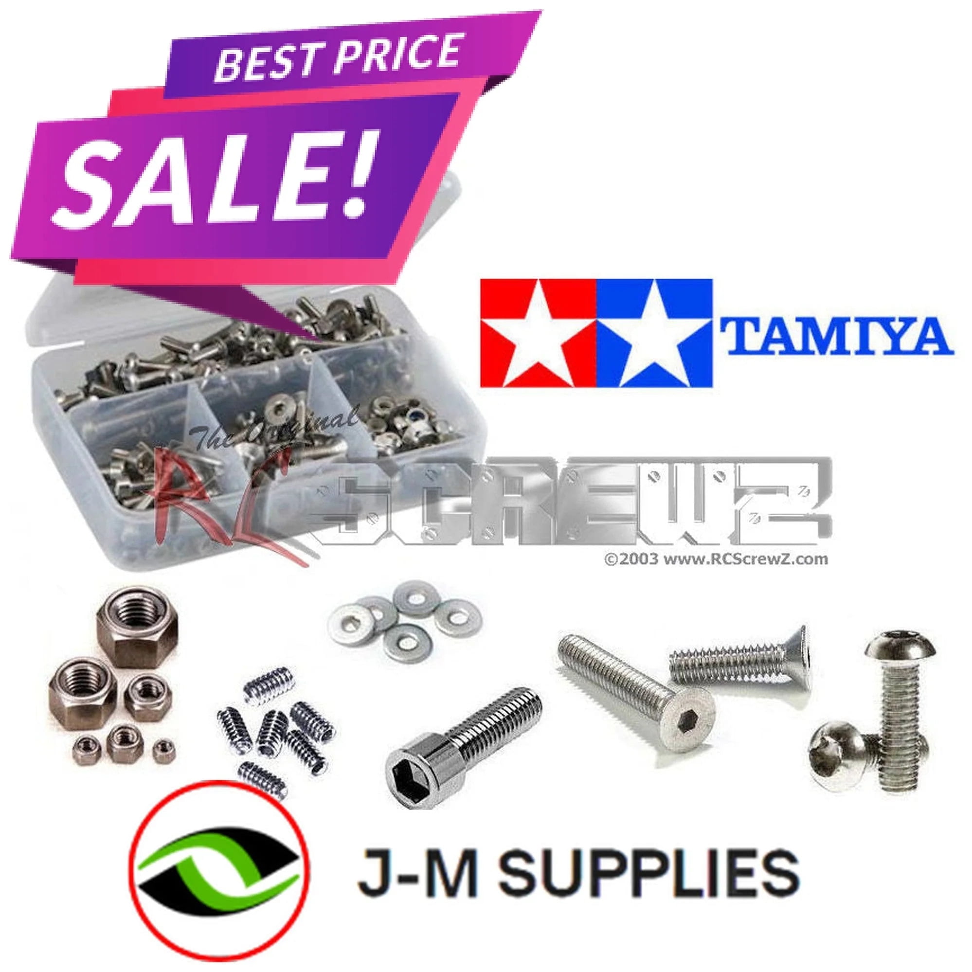 RCScrewZ Stainless Screw Kit tam060 for Tamiya Grass Hopper Vintage ...