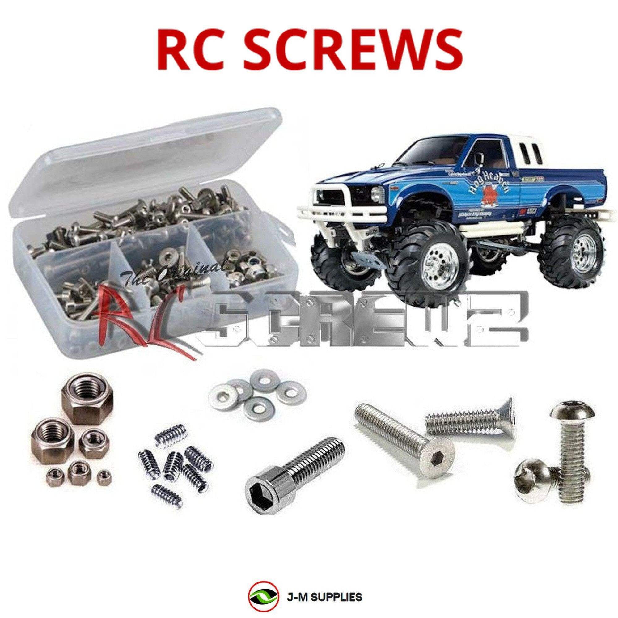 RCScrewZ Stainless Screw Kit tam084 for Tamiya Hilux High Lift 4X4 ...