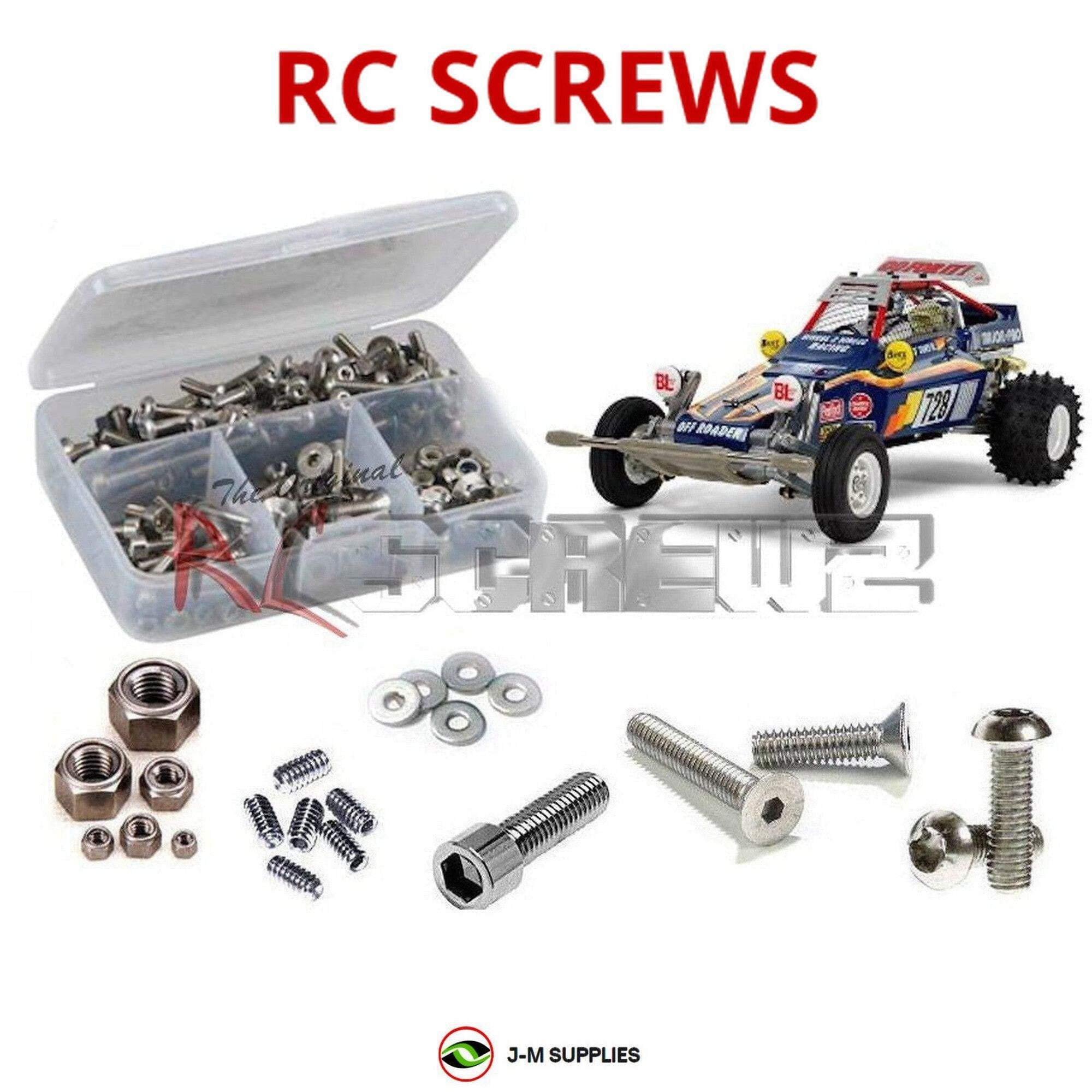 RCScrewZ Stainless Screw Kit tam170 for Tamiya Fighting Buggy 2014 ...