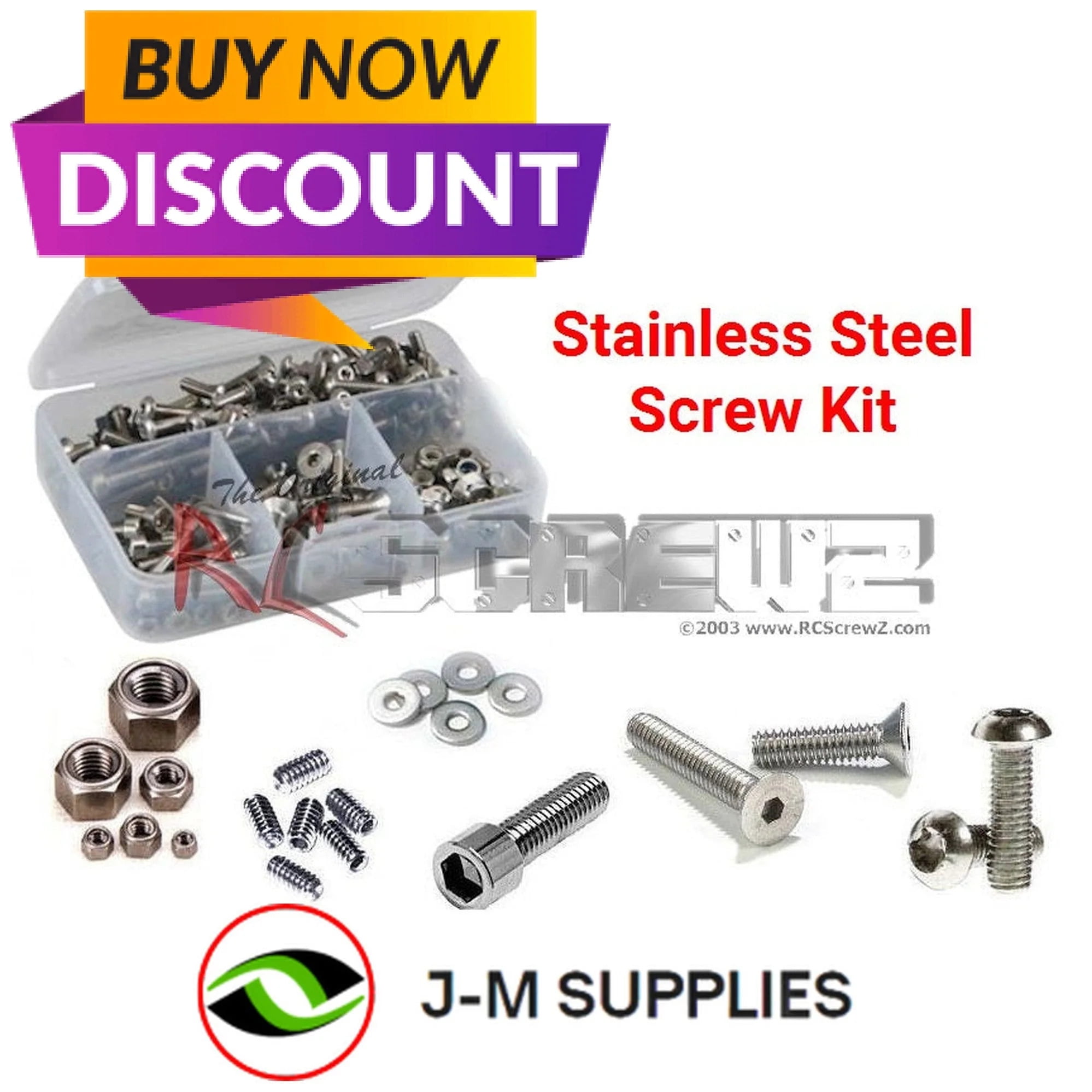 RCScrewZ Stainless Screw Kit tam240 for Tamiya Buggyra Fat Fox Truck ...