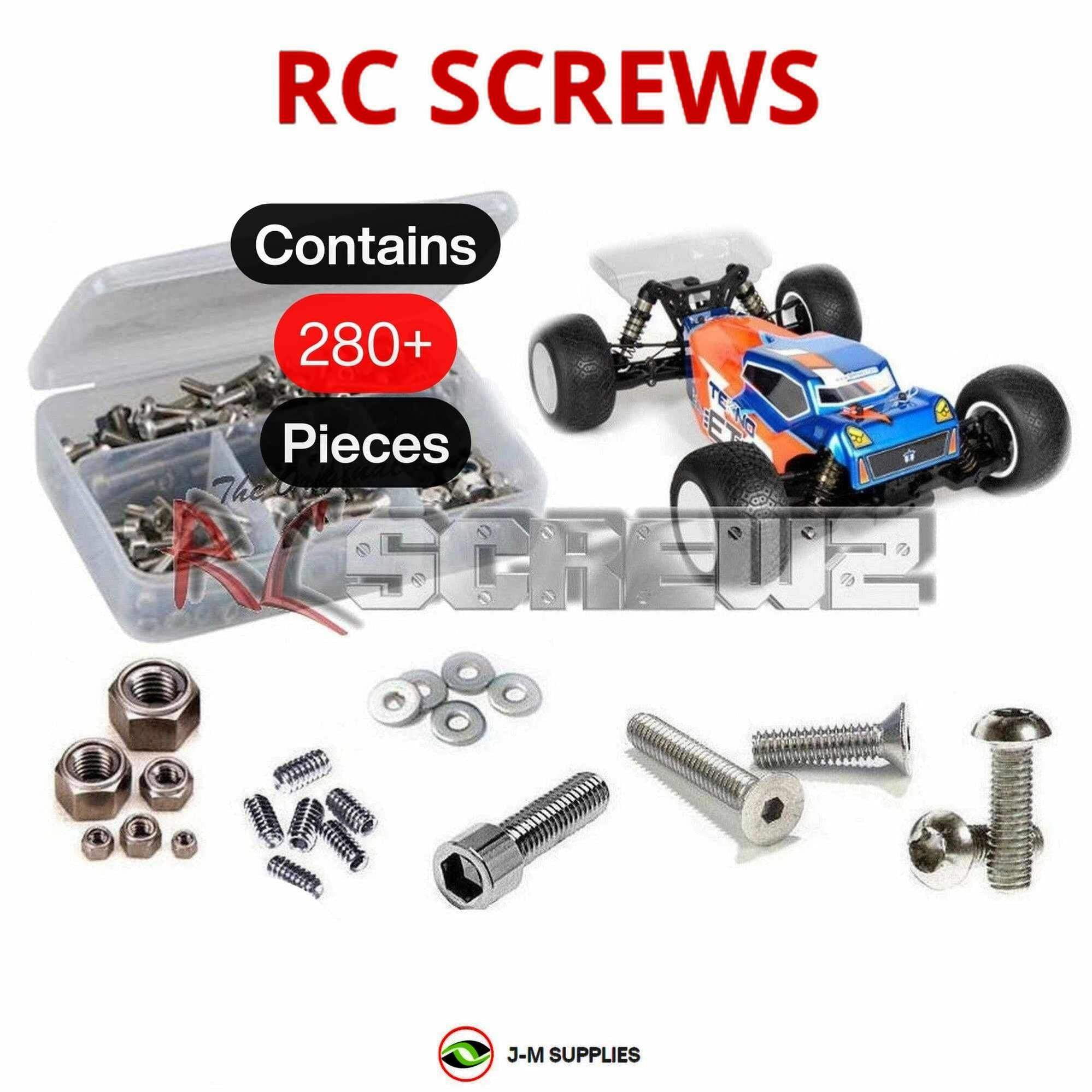 RCScrewZ Stainless Screw Kit tek018 for Tekno ET410 Truggy 1/10th ...