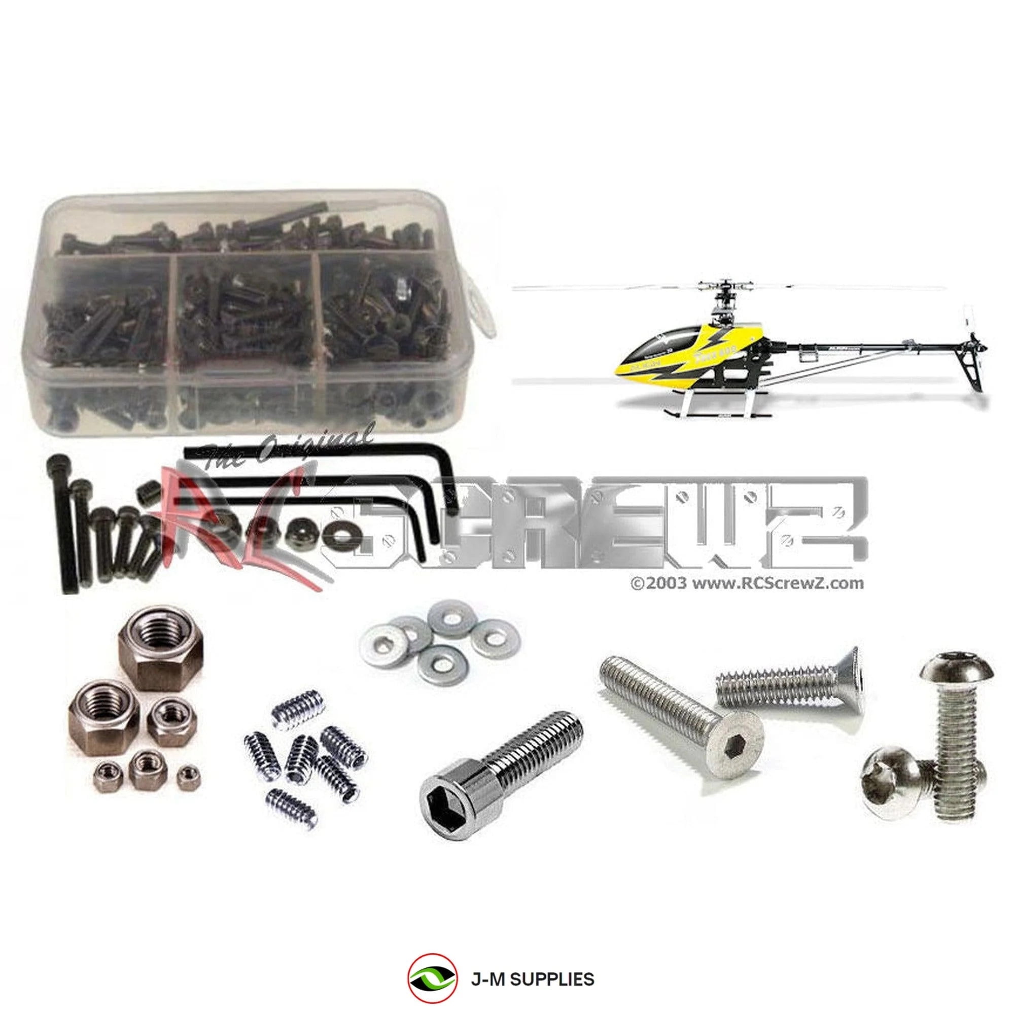RCScrewZ Stainless Steel Screw Kit alg013 for Align T-REX 600 ESP RC ...