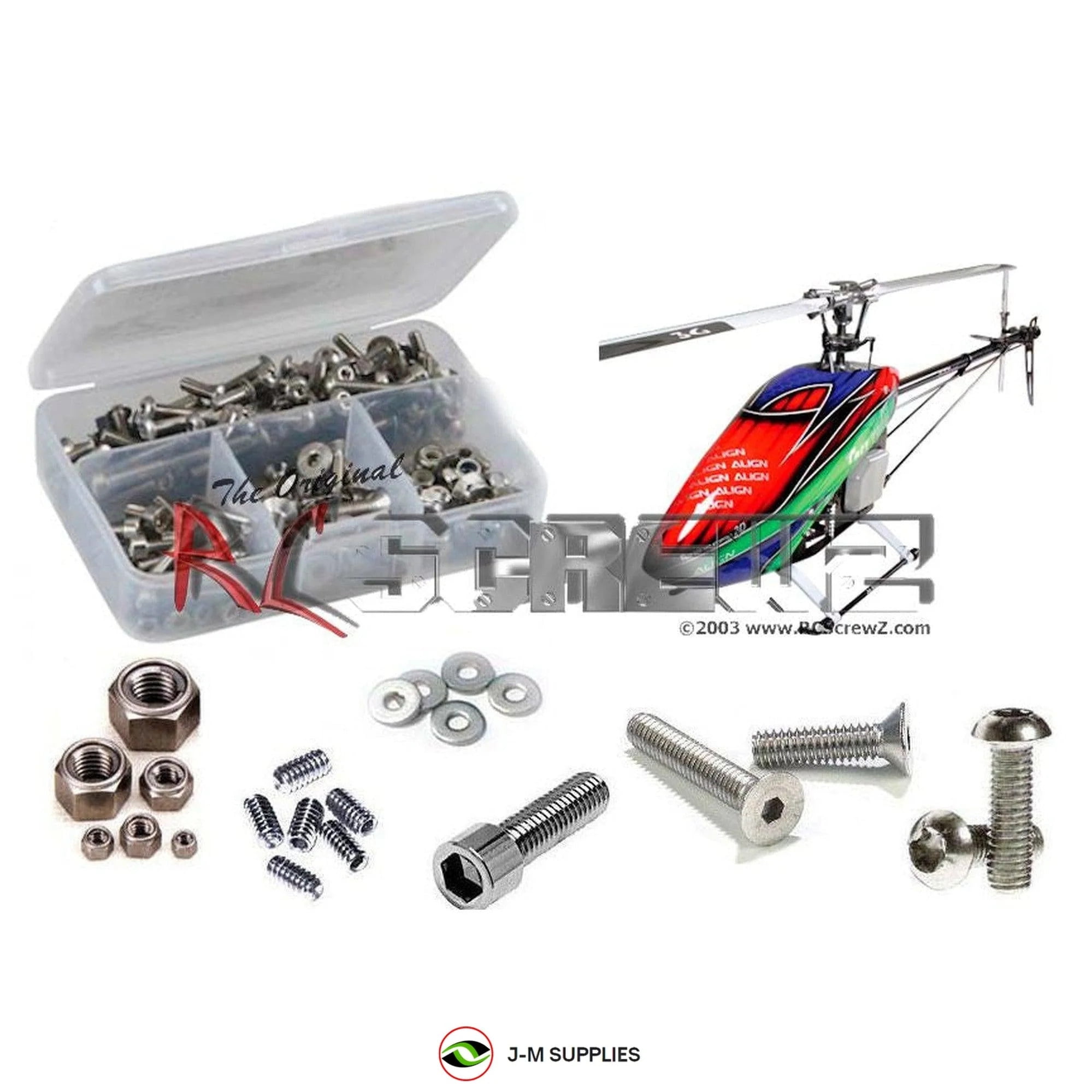 RCScrewZ Stainless Steel Screw Kit alg034 for Align 700N DFC Helicopter ...