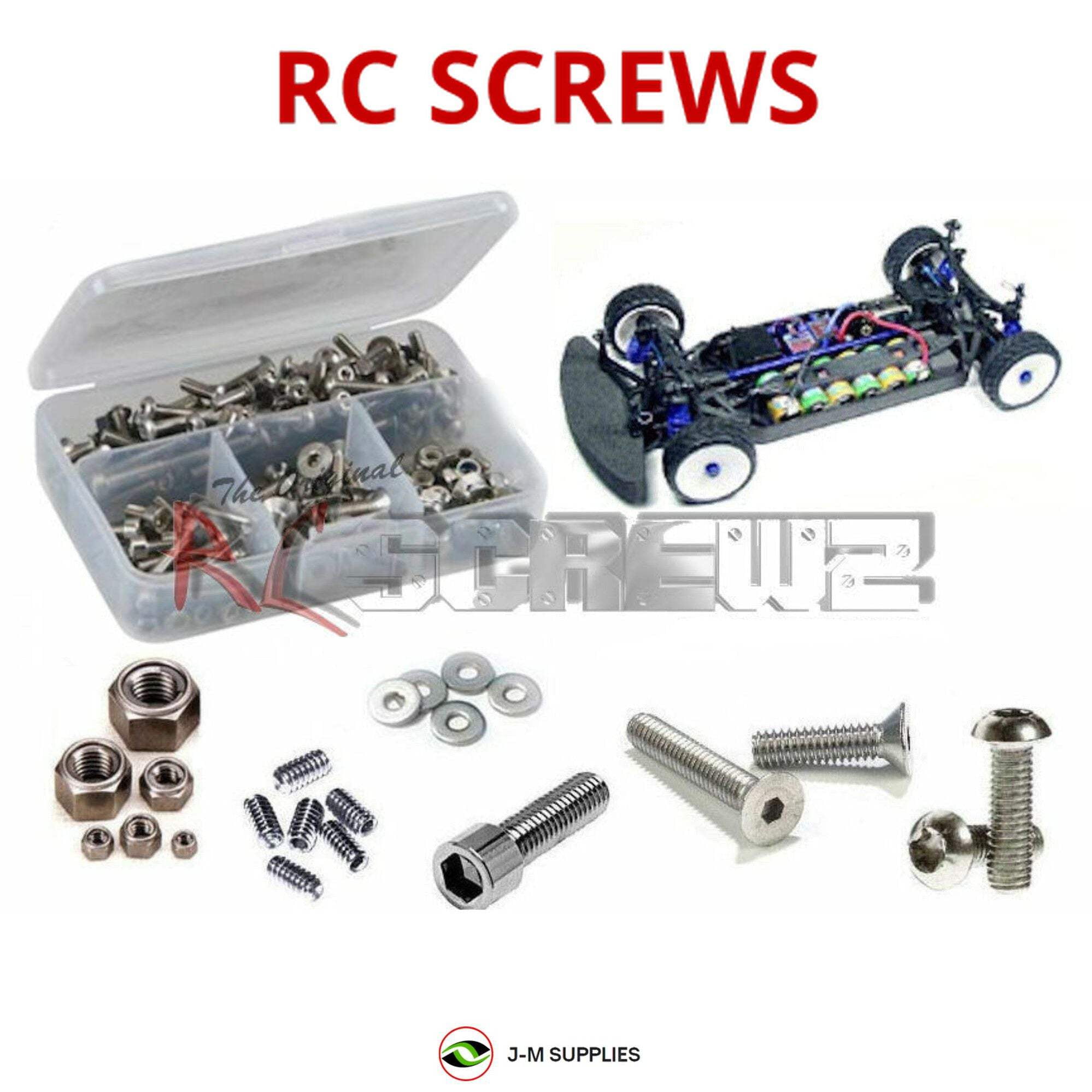 RCScrewZ Stainless Steel Screw Kit ass019 for Associated TC4 RTR/Team ...