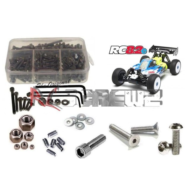 RCScrewZ Stainless Steel Screw Kit ass045 for Associated RC8.2e RC Car ...