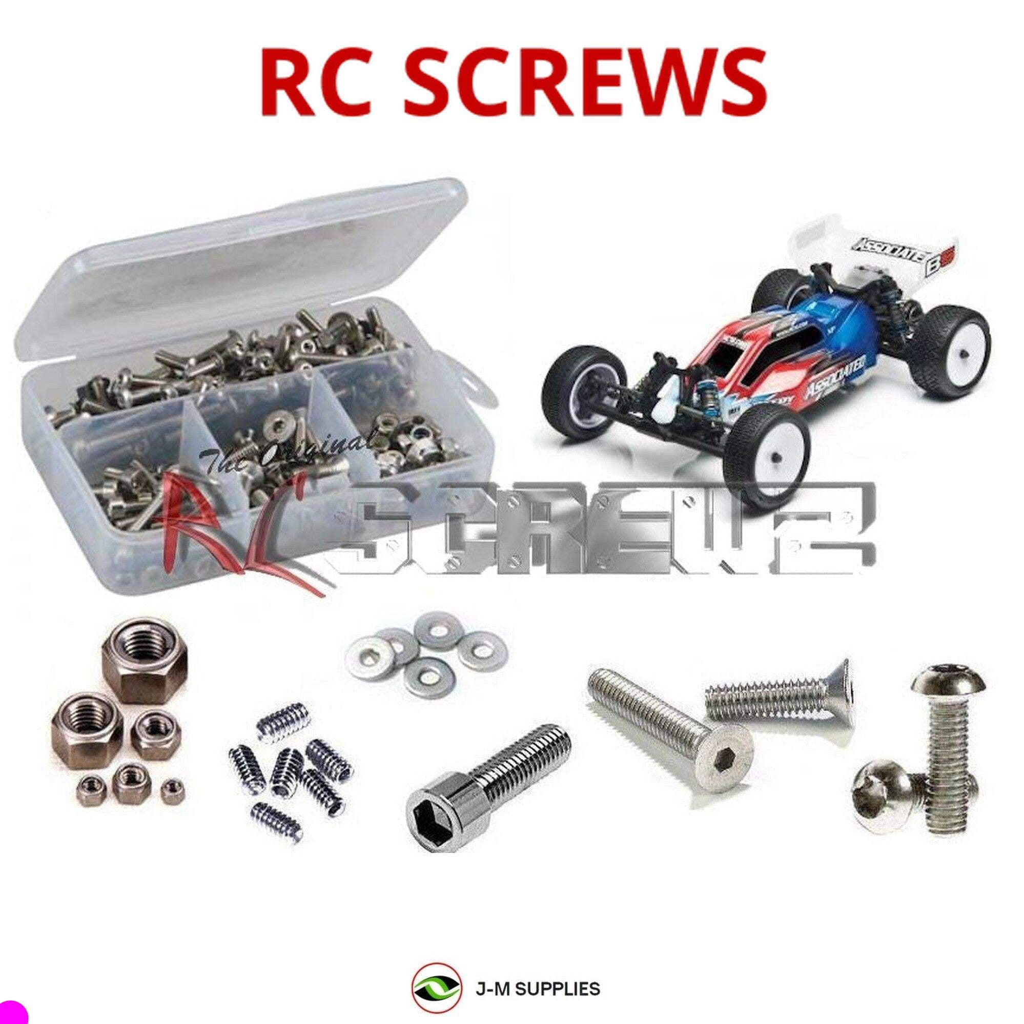 RCScrewZ Stainless Steel Screw Kit ass056 for Associated RC10 B5/Team ...