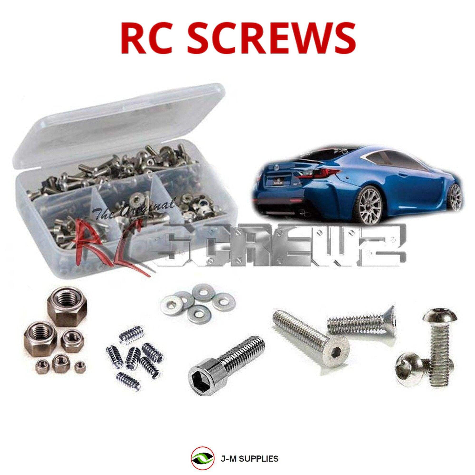 RCScrewZ Stainless Steel Screw Kit ass065 for Associated Apex Scion RCF ...